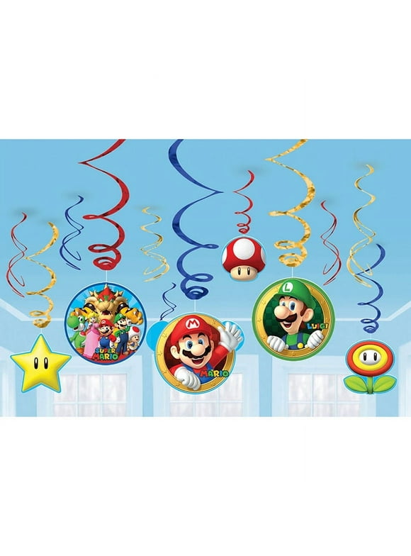 Super Mario Party Supplies in Súper Mario - Walmart.com