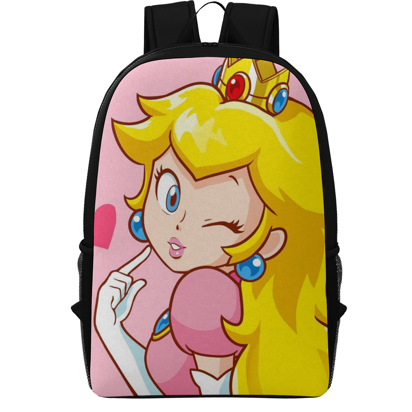 Super Mario Inspired Backpack: 1-Up Mushroom & Star Power Design ...