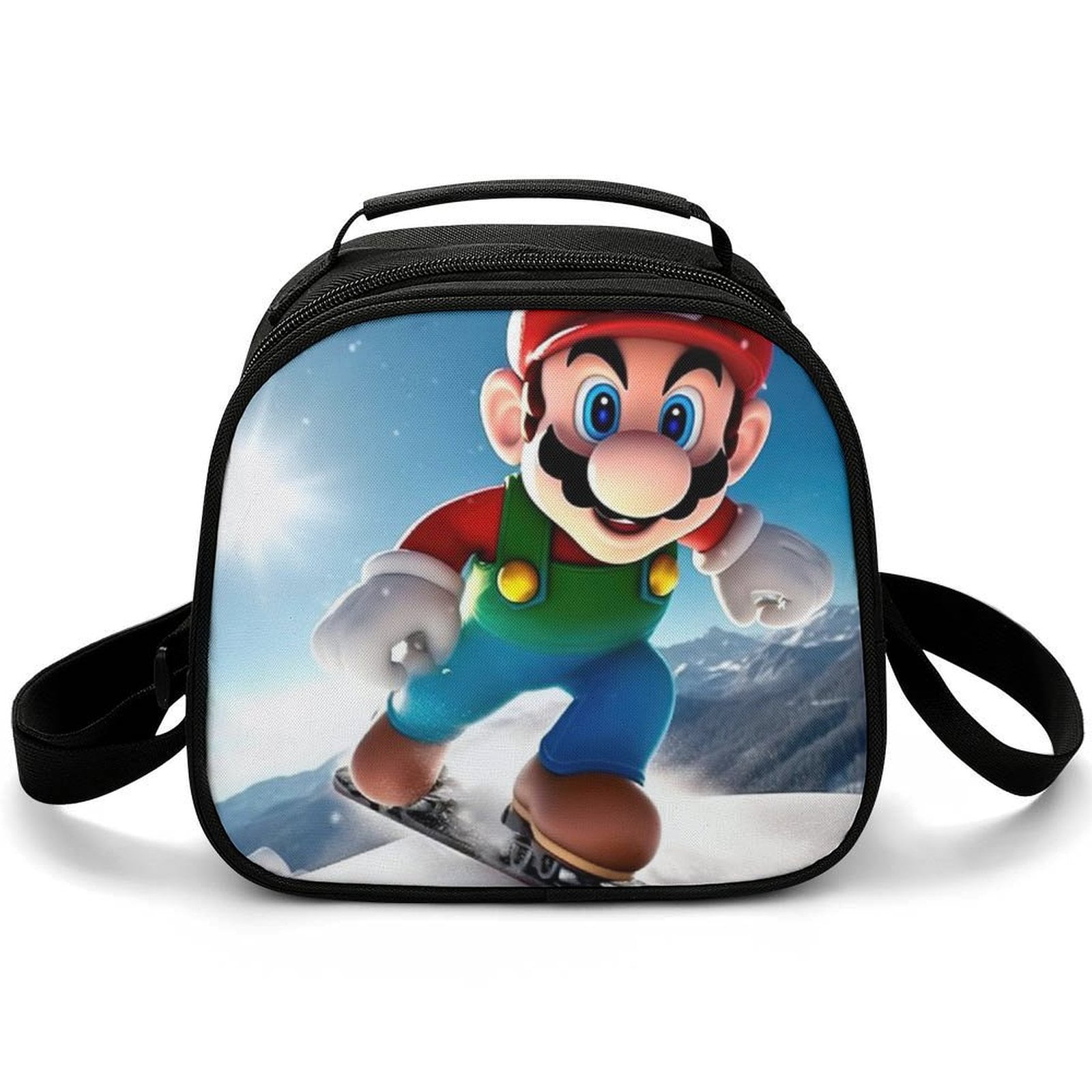 Super Mario Insulated Lunch Bag Portable Lunch Box Reusable Therma Meal ...