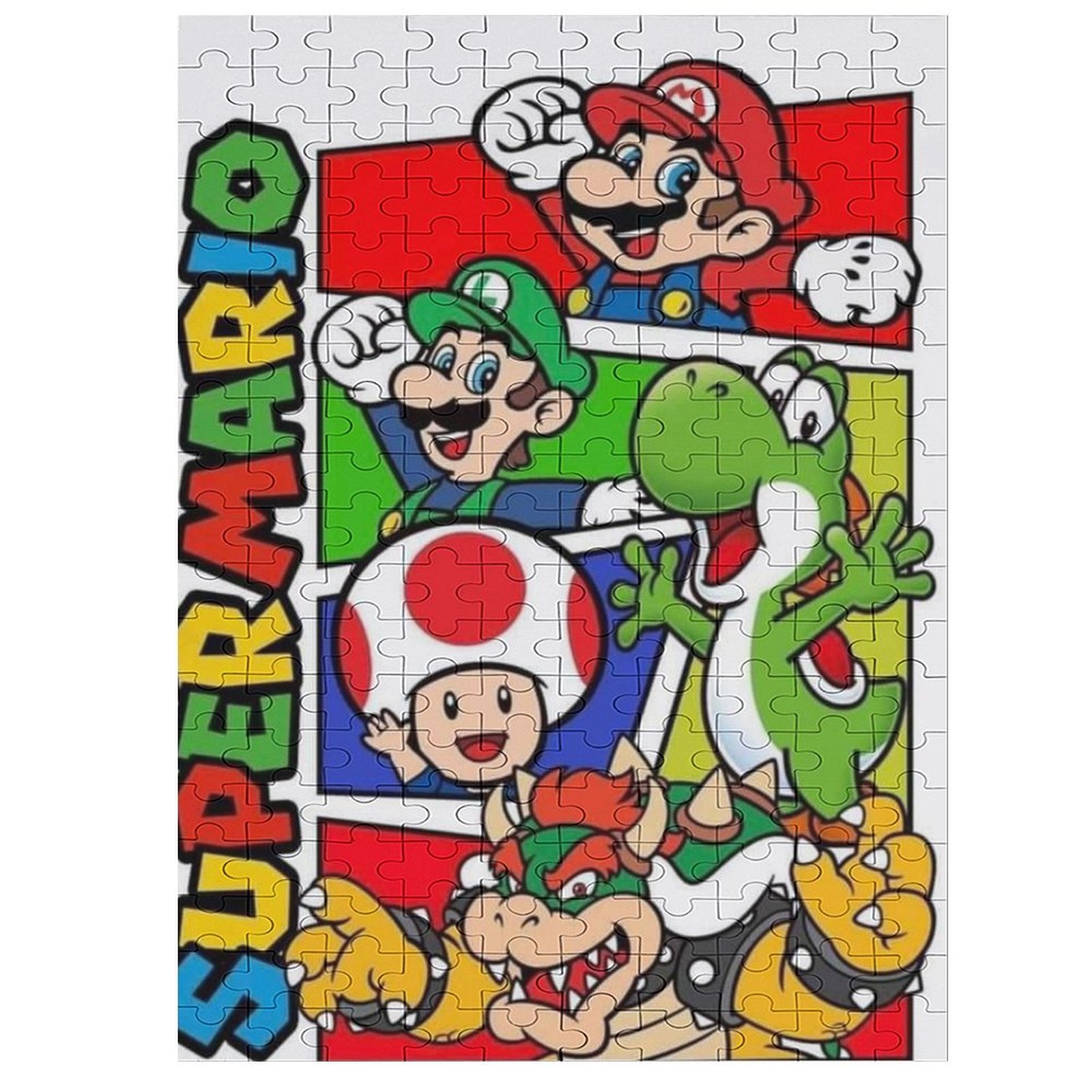 Super Mario Jigsaw Puzzles for Kids Super Mario Merch 200 PCS Puzzles ...