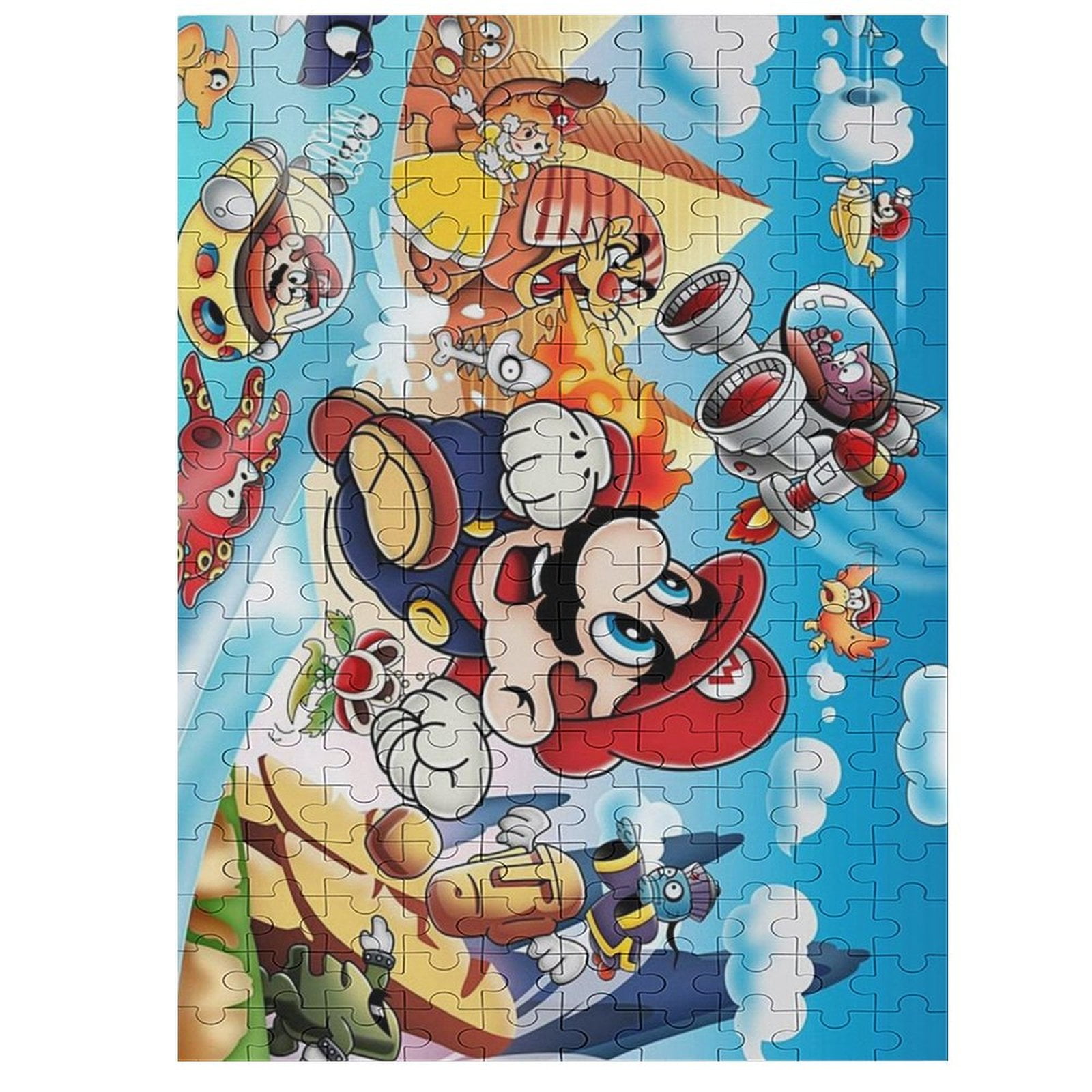 Super Mario Jigsaw Puzzles for Kids Super Mario Merch 200 PCS Puzzles ...