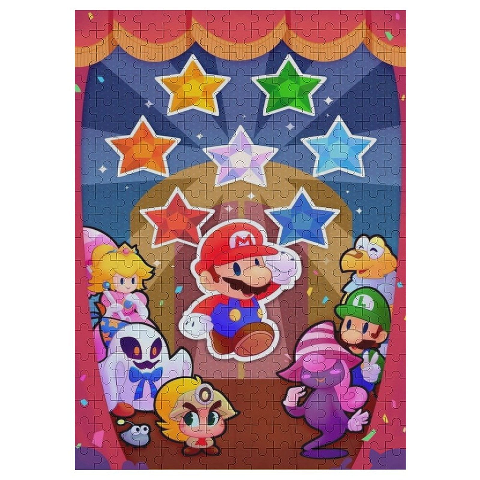 Super Mario Jigsaw Puzzles for Kids Super Mario Merch 300 PCS Puzzles ...
