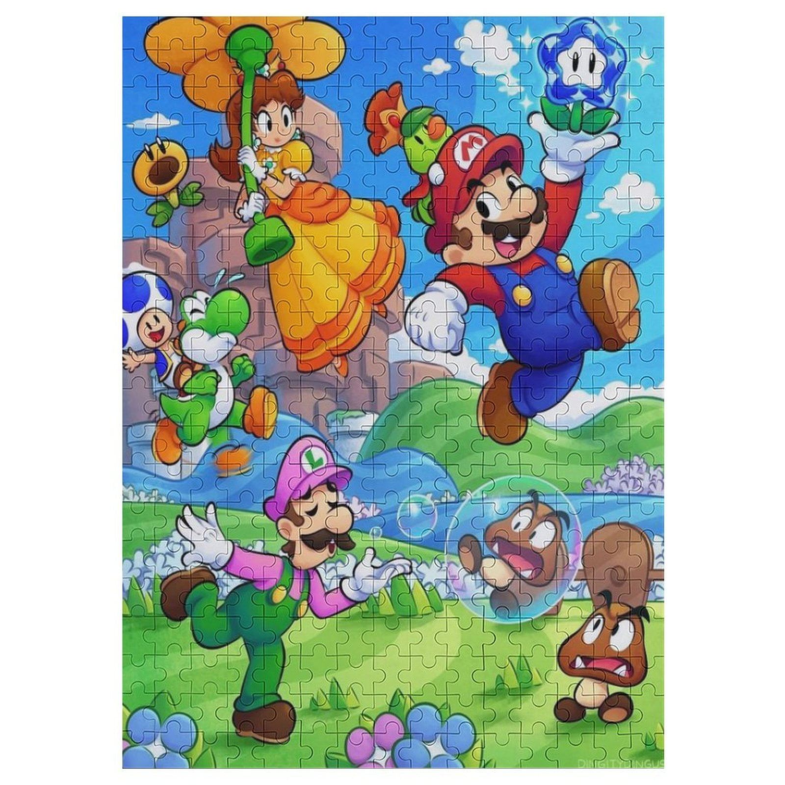 Super Mario Jigsaw Puzzles for Kids Super Mario Merch 300 PCS Puzzles ...