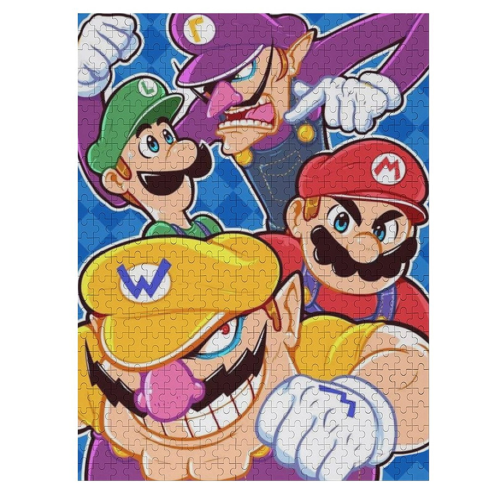Super Mario Jigsaw Puzzles for Kids Super Mario Merch 500 PCS Puzzles ...