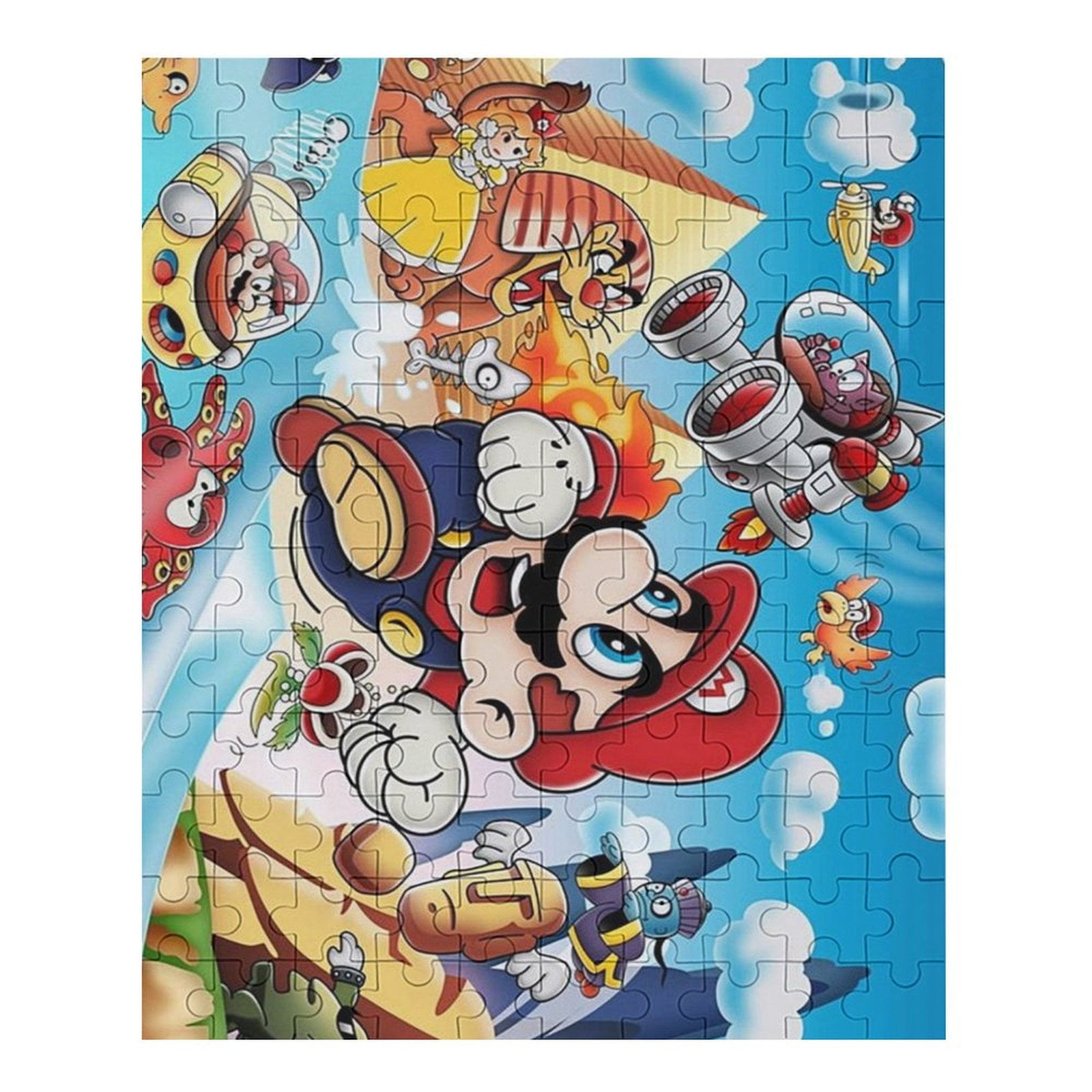 Super Mario Jigsaw Puzzles for Kids Super Mario Merch 70 PCS Puzzles ...