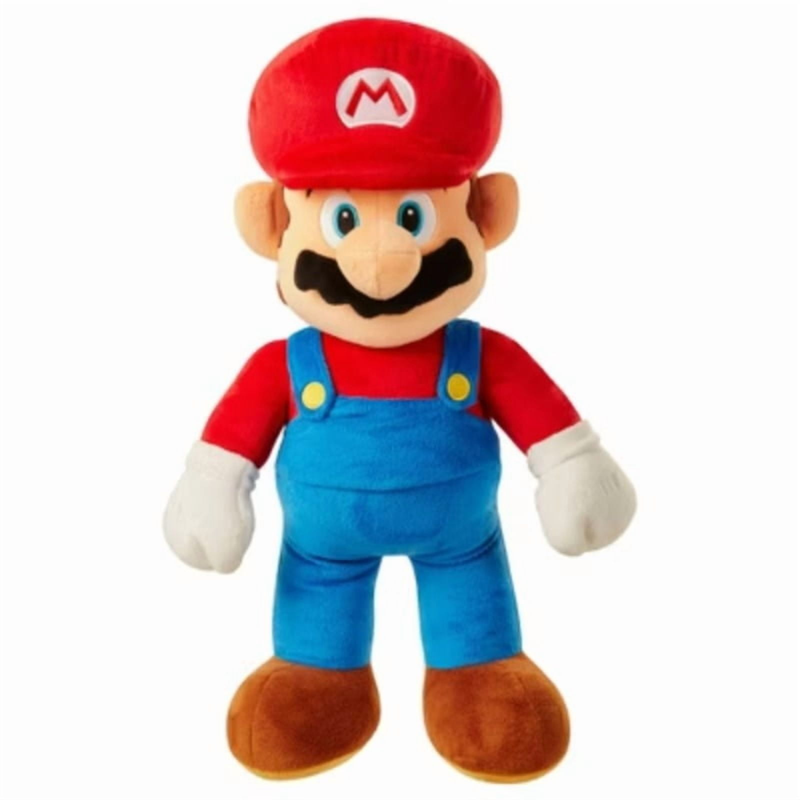 Super Mario Jumbo Stuffed Plush Buddy Mario - Walmart.com