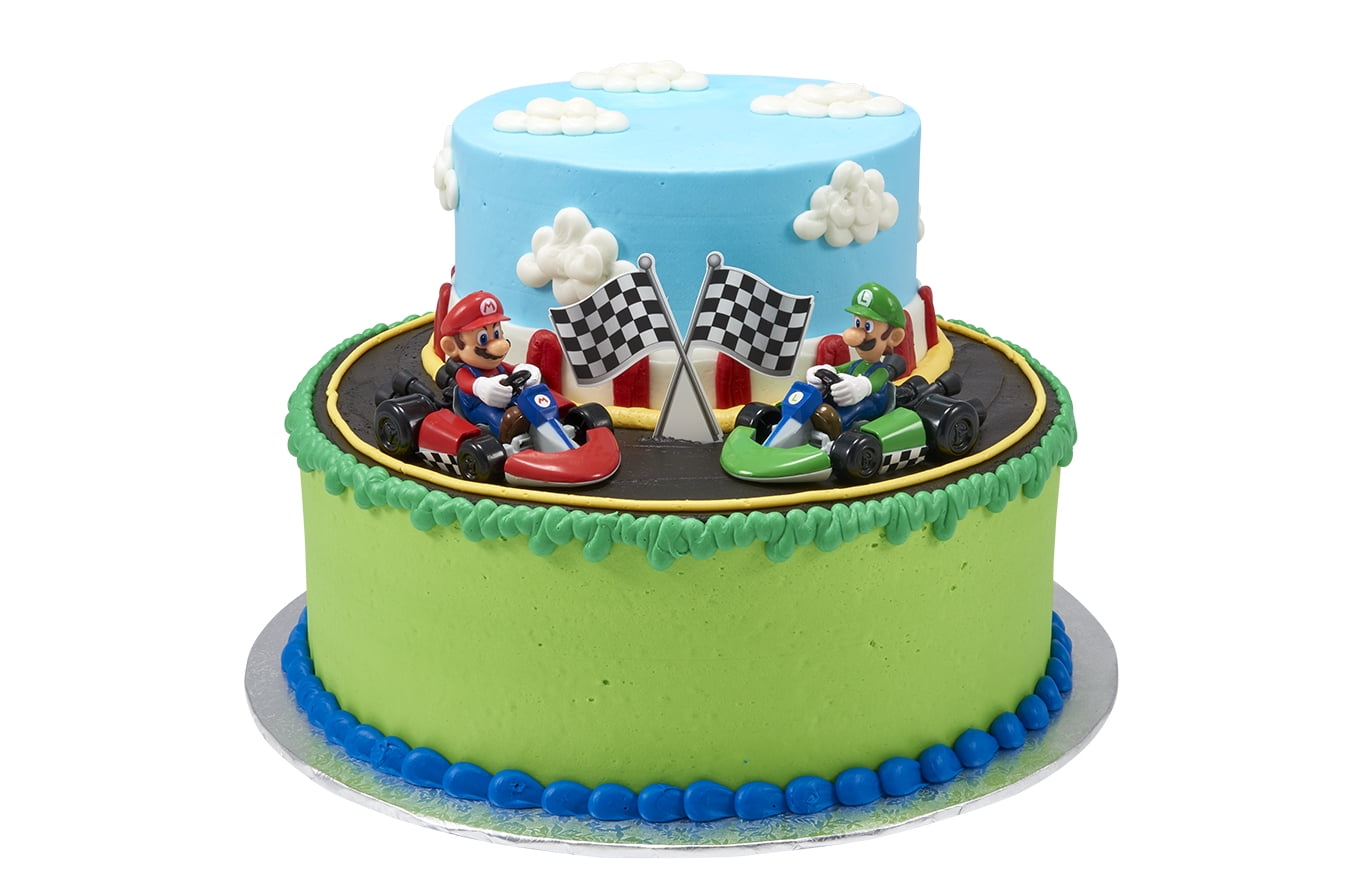 Super Mario Kart 2 Tier Cake - Walmart Business Supplies