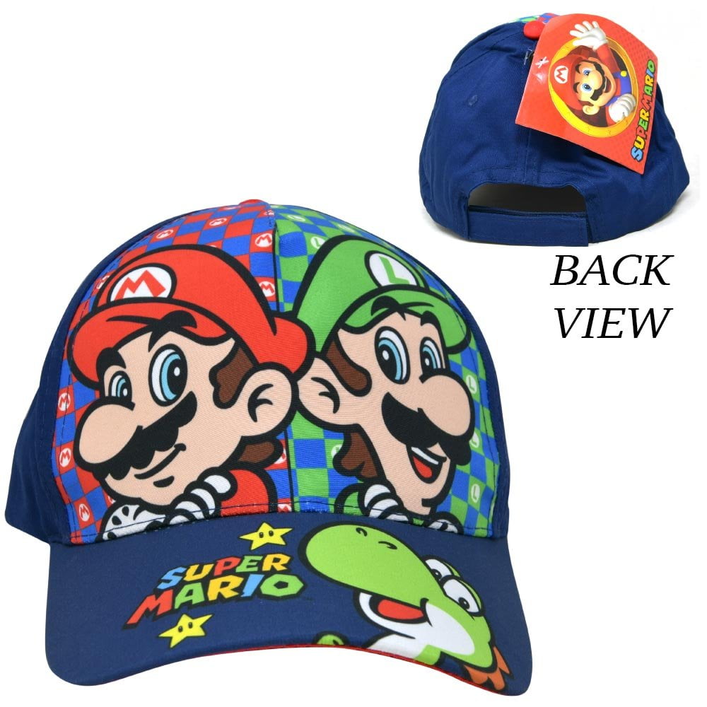 Super Mario Kids Baseball Hat with Hangtag - Walmart.com