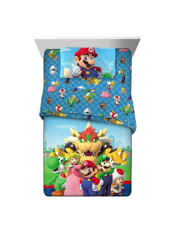Super Mario Home & Bedding in Super Mario - Walmart.com