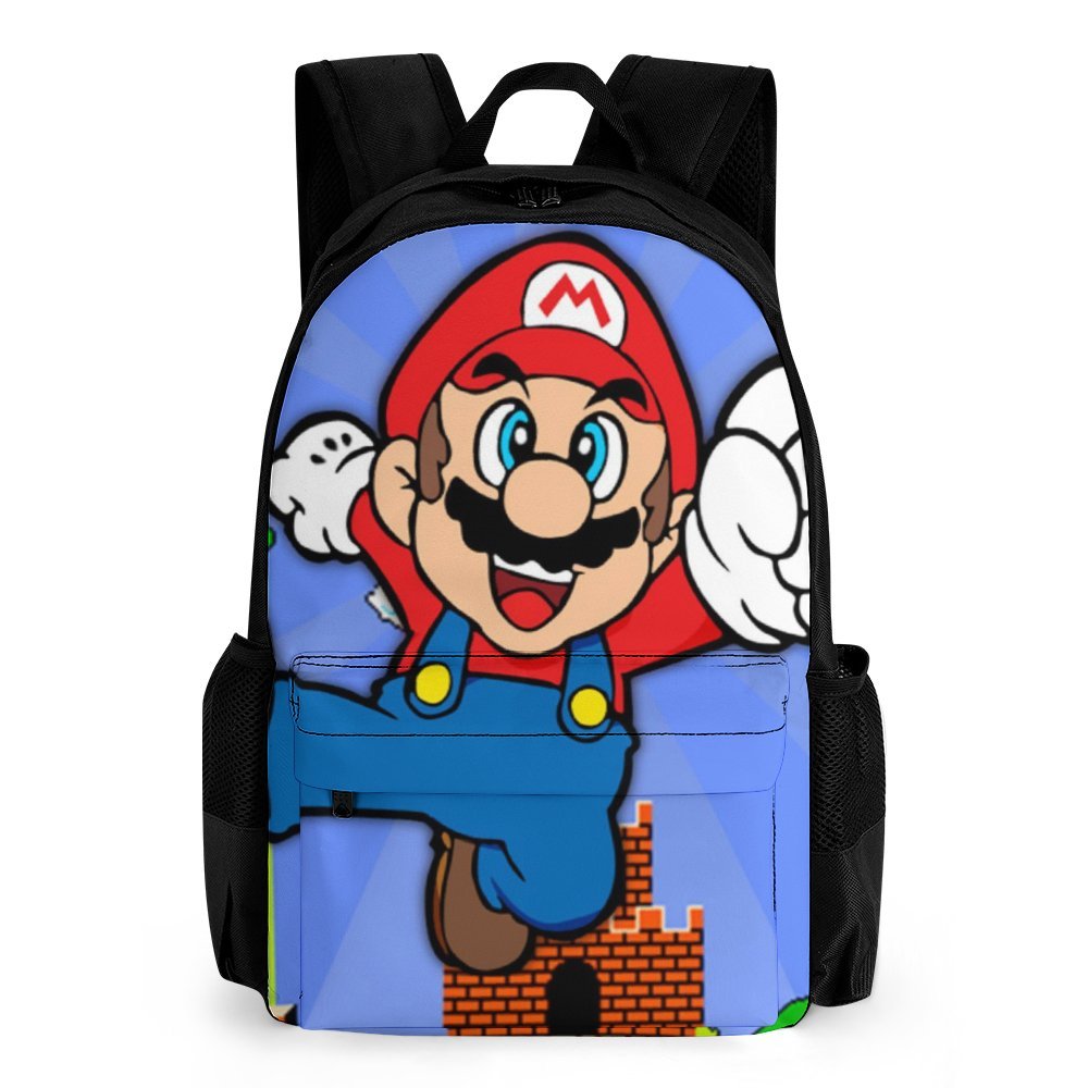 Super_Mario Kids Schoolbag Students Shoulder Bag New Waterproof Girls ...