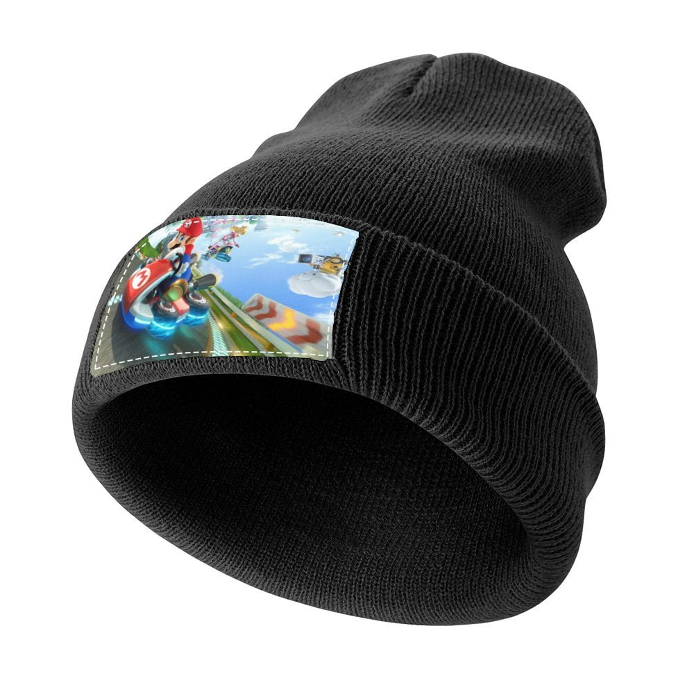 Super Mario Knit Beanie Hats for Men Women Unisex Cuffed Watch Cap ...