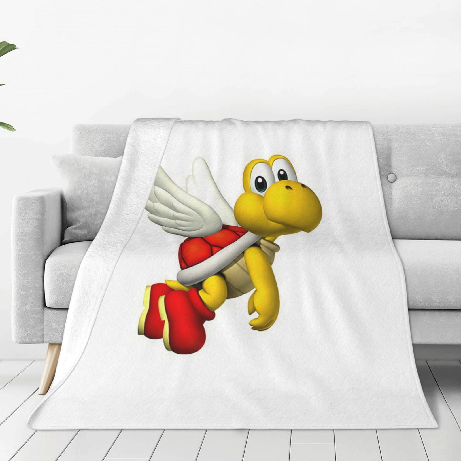 Super Mario Koopa Paratroopa Blanket Cartoon Blanket Home Cute Blankets ...