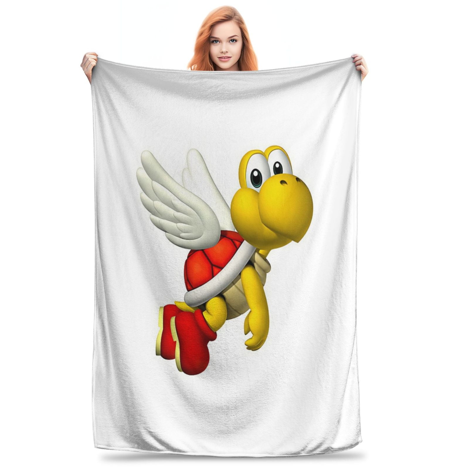 Super Mario Koopa Paratroopa Blanket Super Soft Throw Blanket ...
