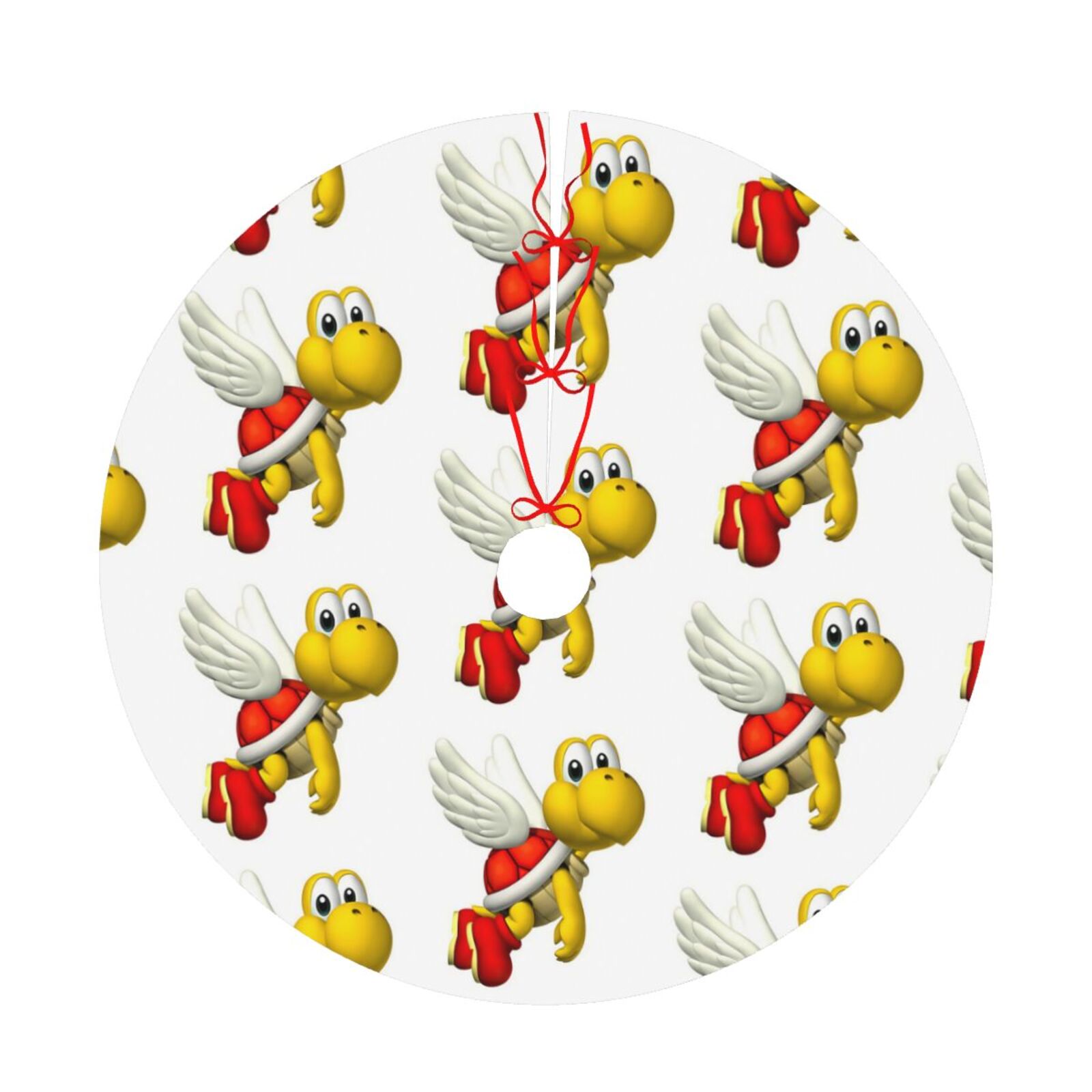 Super-Mario Koopa Paratroopa Christmas Tree Skirt 48 Inch,Soft and ...