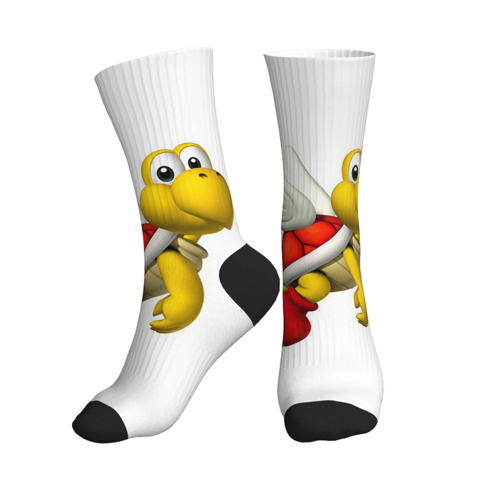 Super Mario Koopa Paratroopa Crew Socks, Funky Silky Comfort Socks For ...