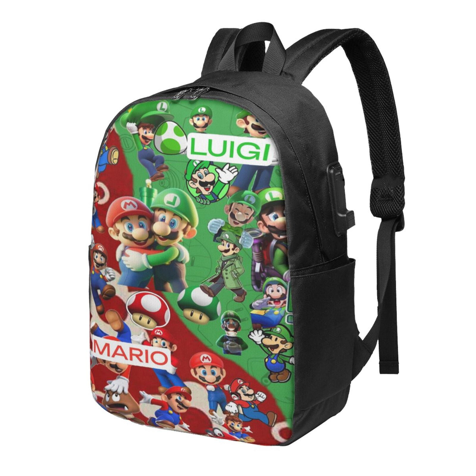 Super Mario Laptop Backpack Bookbag Casual Daypack Travel Backpacks for ...