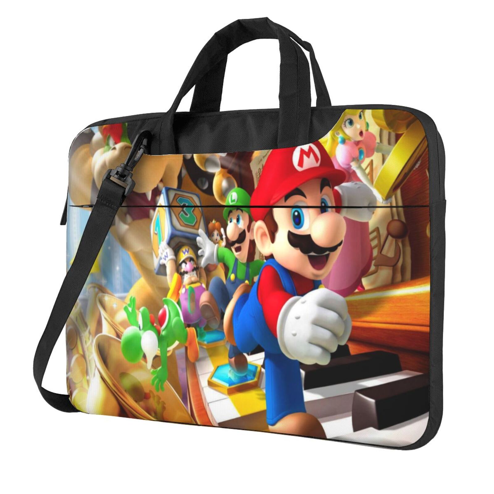 Super Mario Laptop Bag Laptop Case Shoulder Laptop Bag with Padded ...