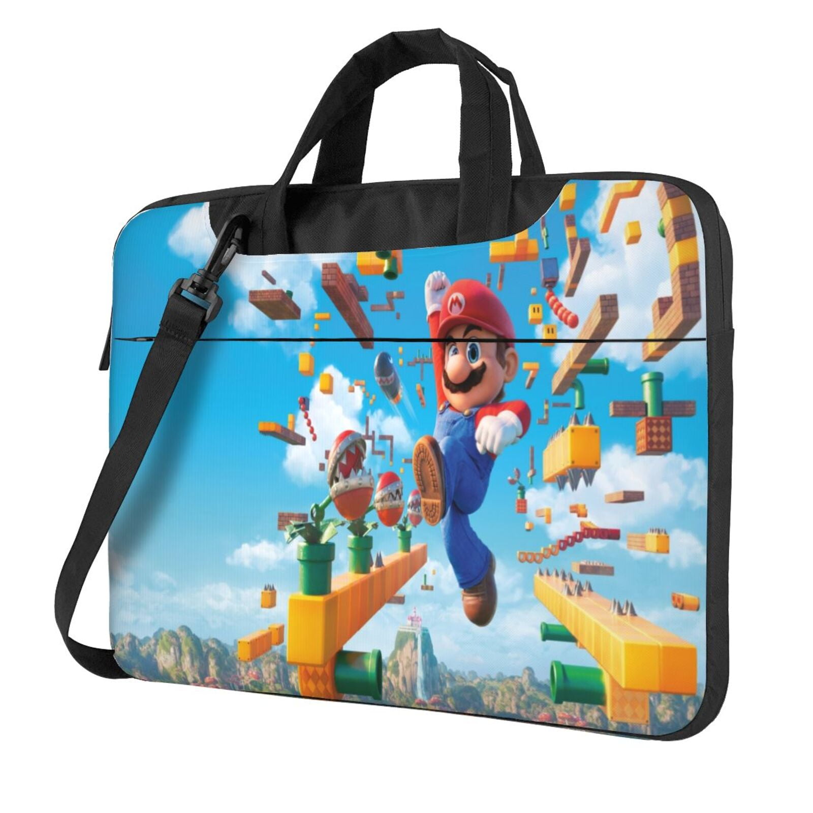Super Mario Laptop Bag Laptop Case Shoulder Laptop Bag with Padded ...