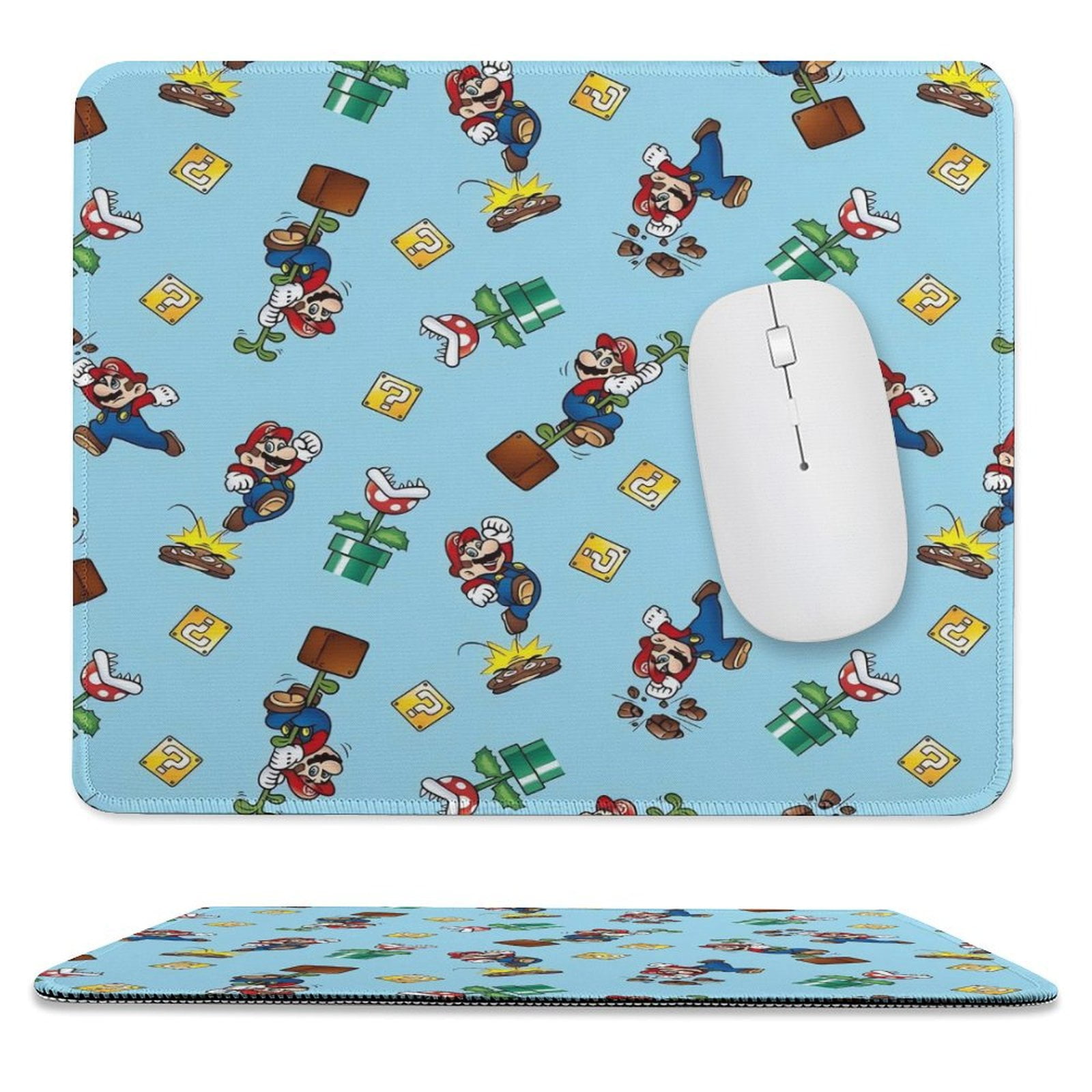 Super Mario Laptop Mouse Pad Desk Mat Desktop Decoration 9.8"x11.8 ...