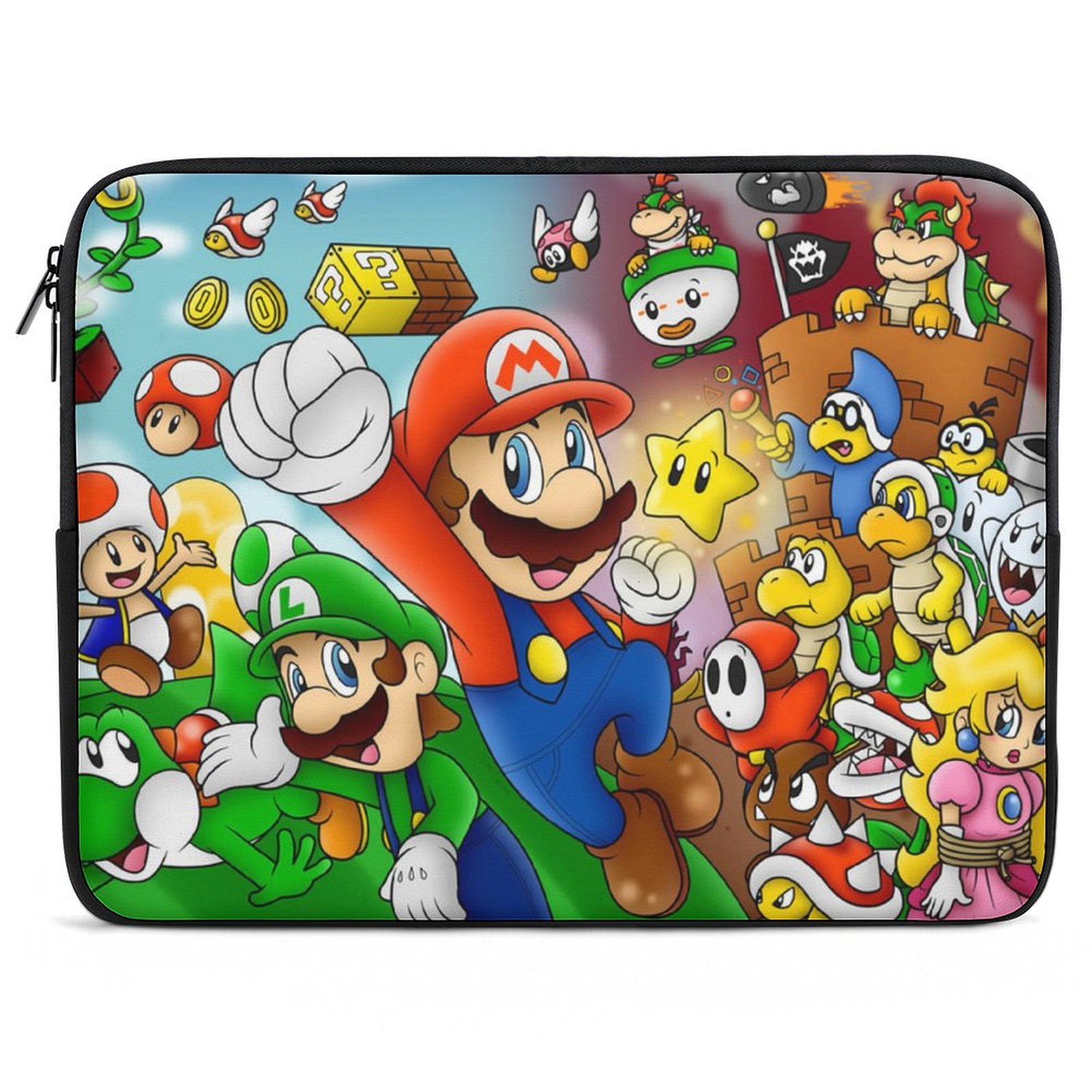 Super Mario Laptop Sleeve Lightweight Computer Cover Bag 10inch Durable ...