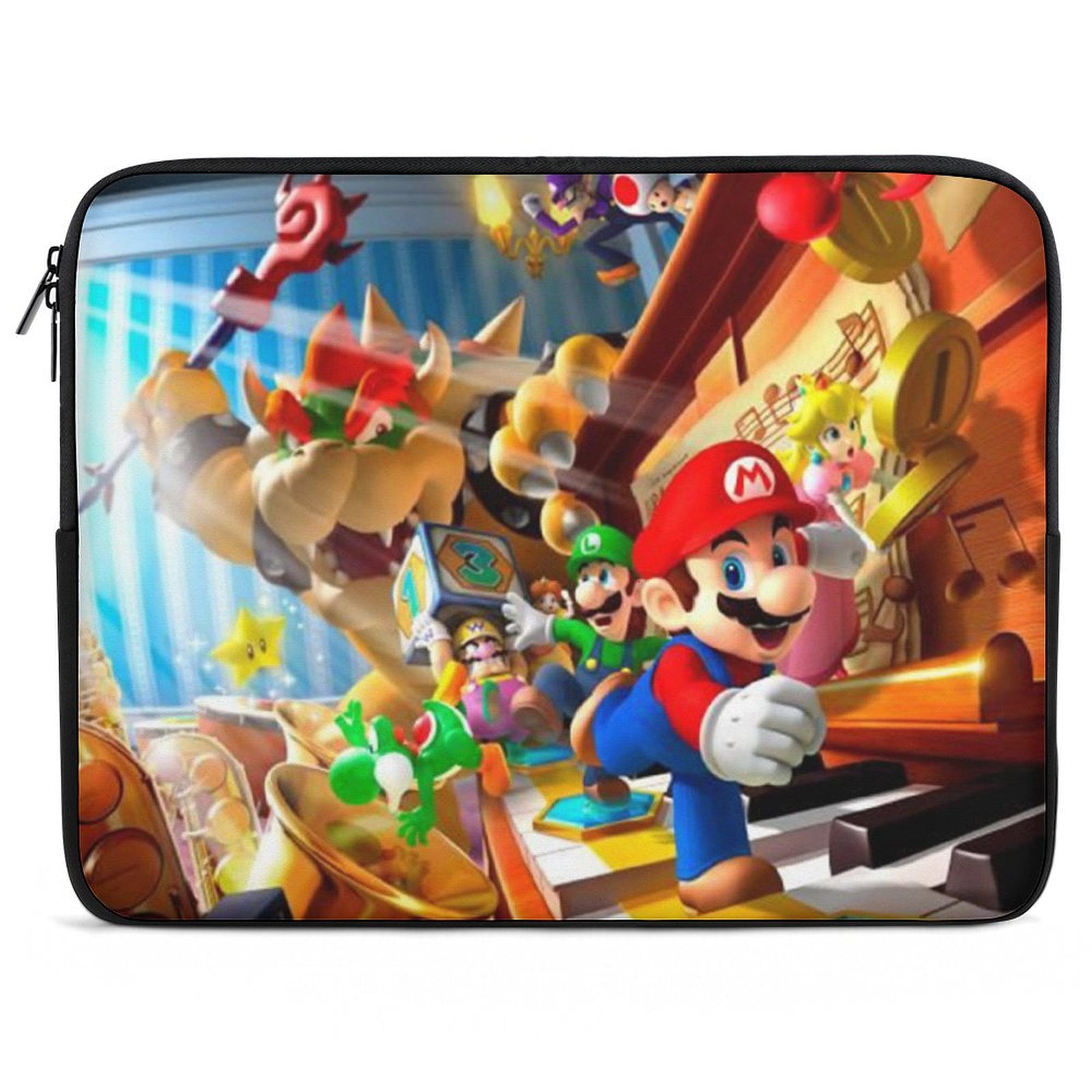 Super Mario Laptop Sleeve Lightweight Computer Cover Bag 12inch Durable ...