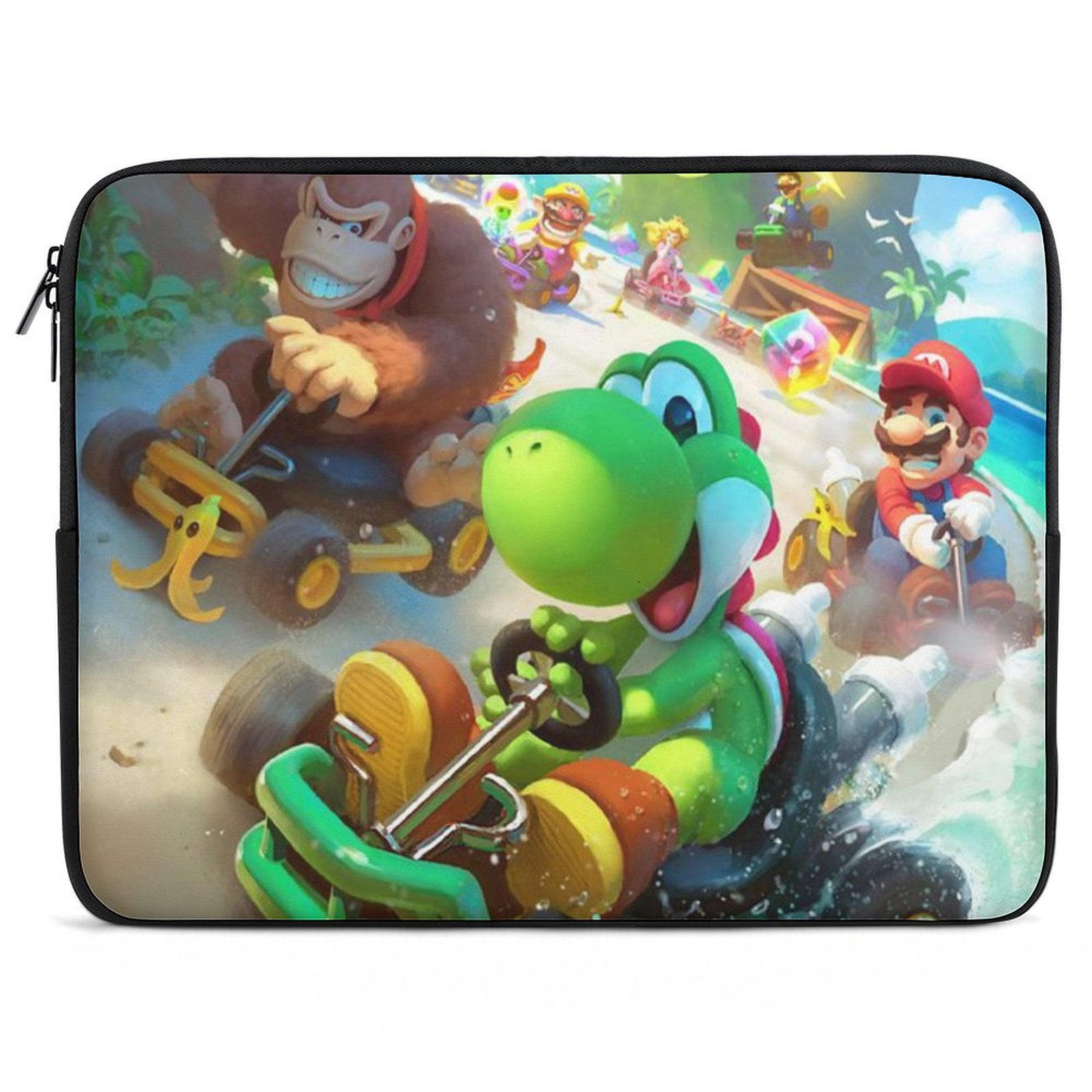 Super Mario Laptop Sleeve Lightweight Computer Cover Bag 12inch Durable ...