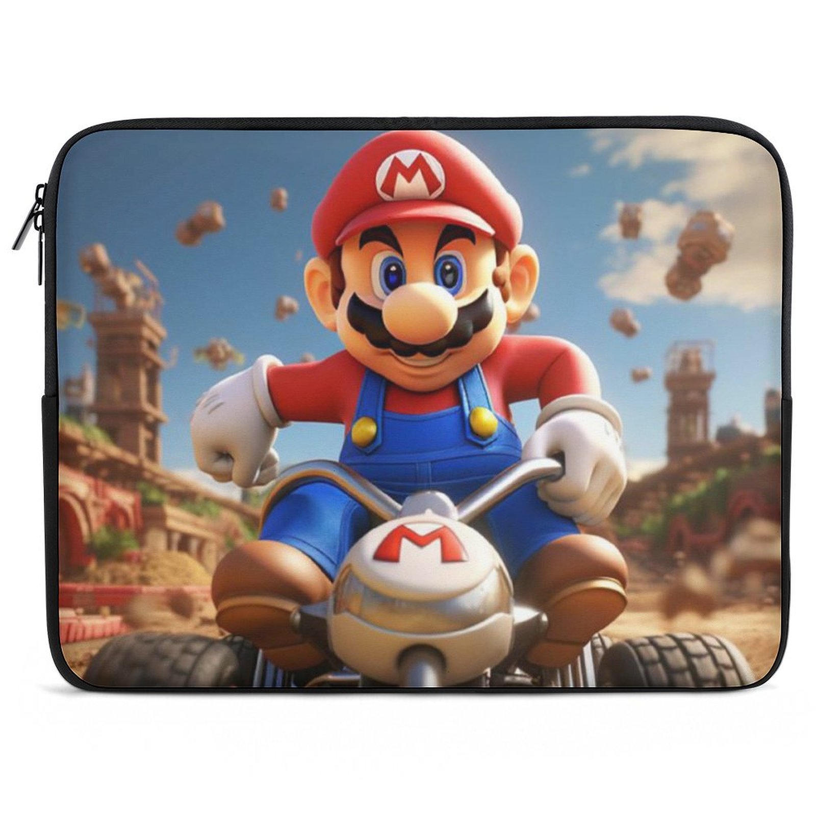Super Mario Laptop Sleeve Lightweight Computer Cover Bag 13inch Durable ...