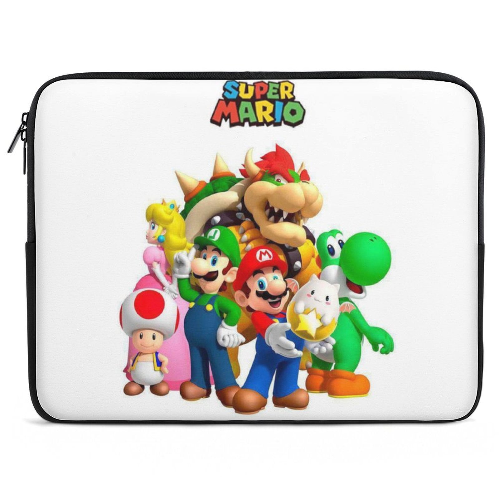 Super Mario Laptop Sleeve Lightweight Computer Cover Bag 13inch Durable ...