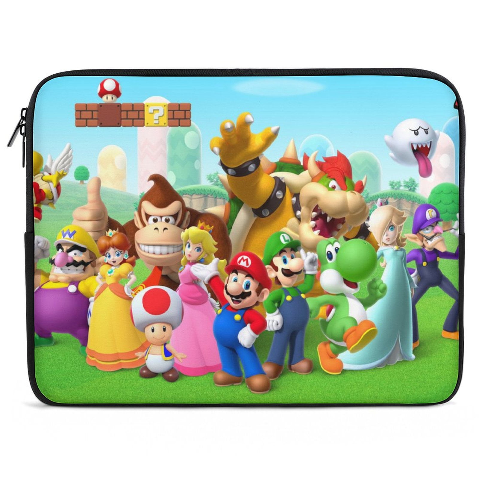 Super Mario Laptop Sleeve Lightweight Computer Cover Bag 13inch Durable ...