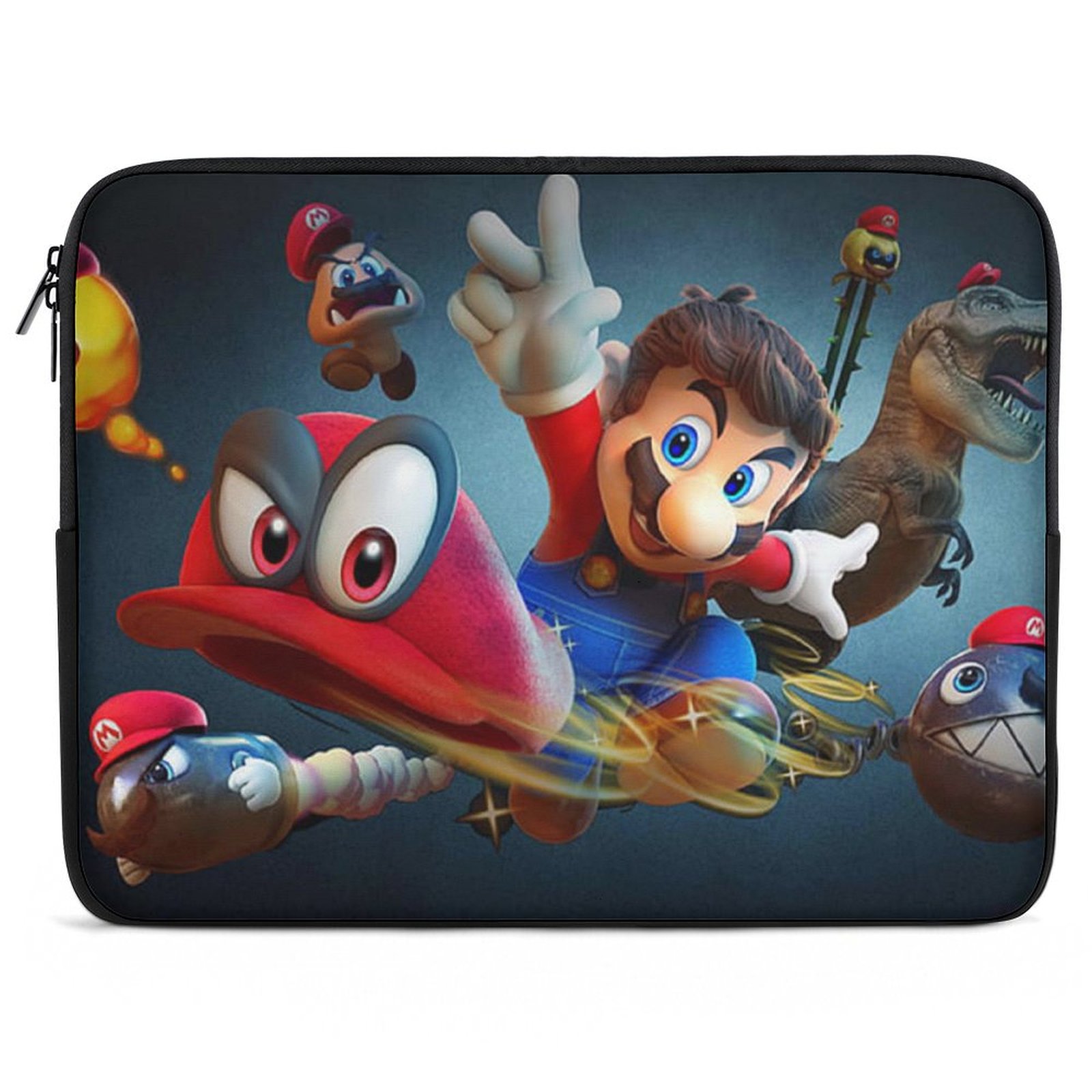 Super Mario Laptop Sleeve Lightweight Computer Cover Bag 15inch Durable ...