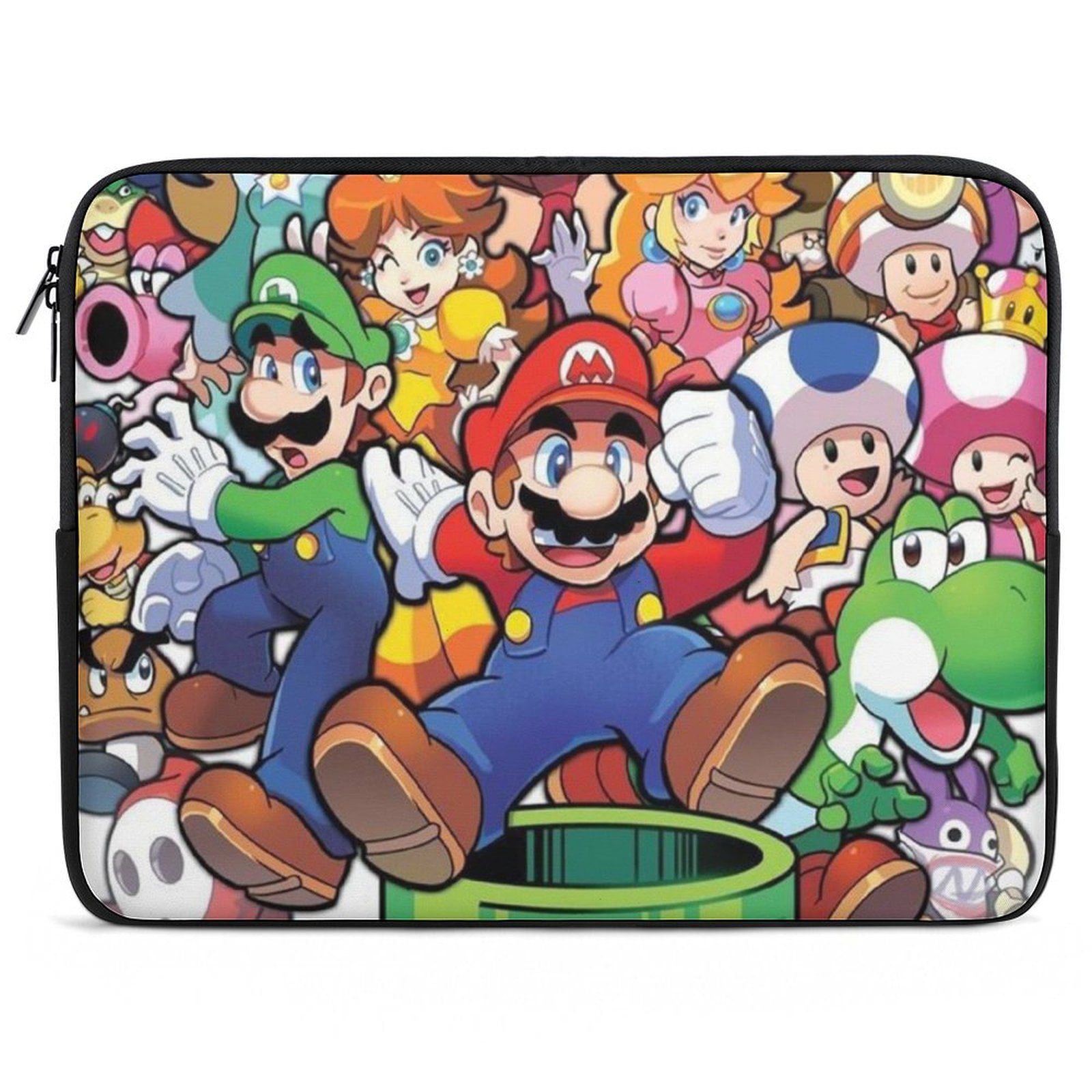 Super Mario Laptop Sleeve Lightweight Computer Cover Bag 17inch Durable ...