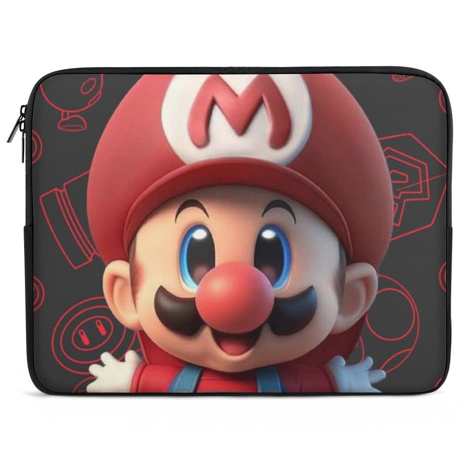 Super Mario Laptop Sleeve Lightweight Computer Cover Bag 17inch Durable ...