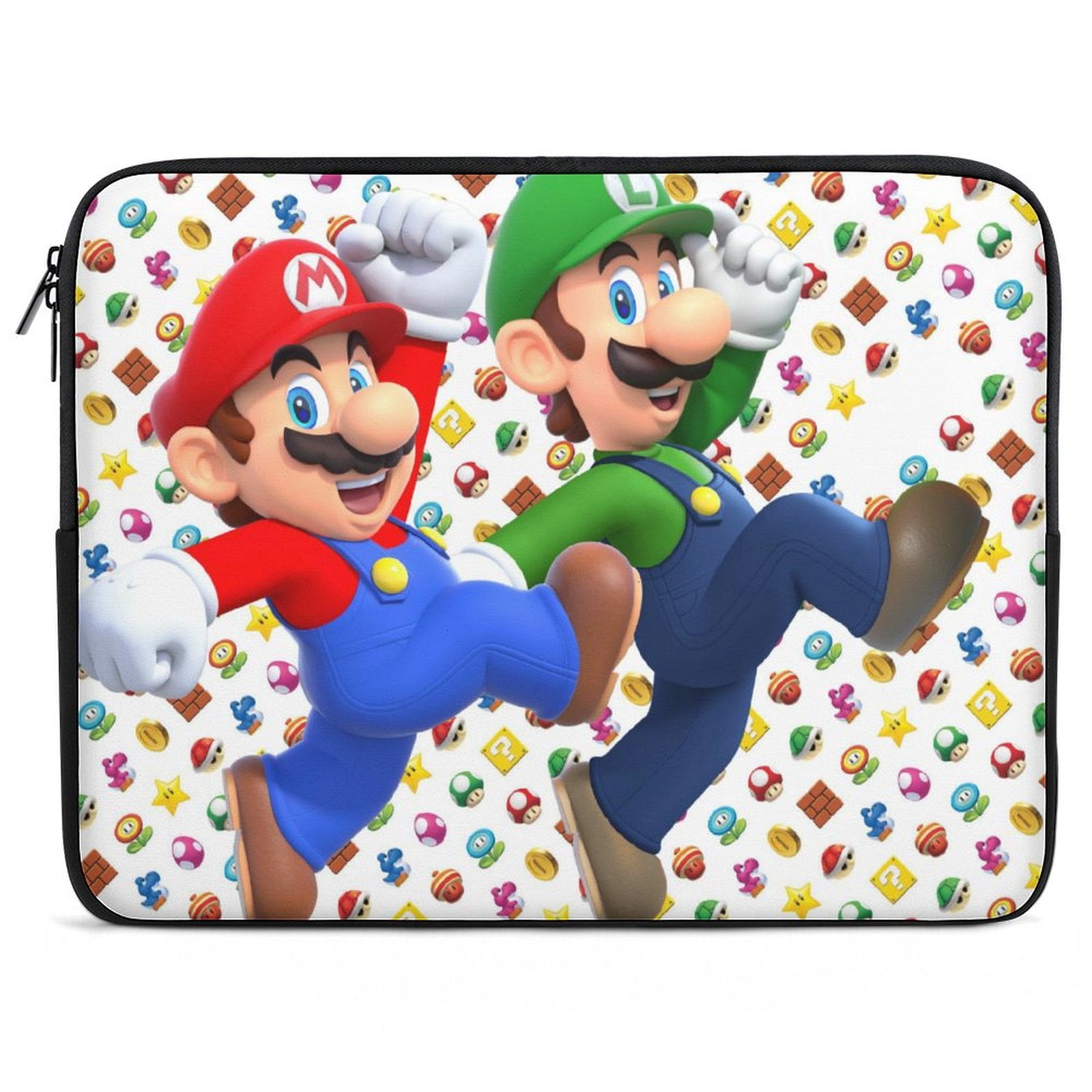 Super Mario Laptop Sleeve Lightweight Computer Cover Bag 17inch Durable ...