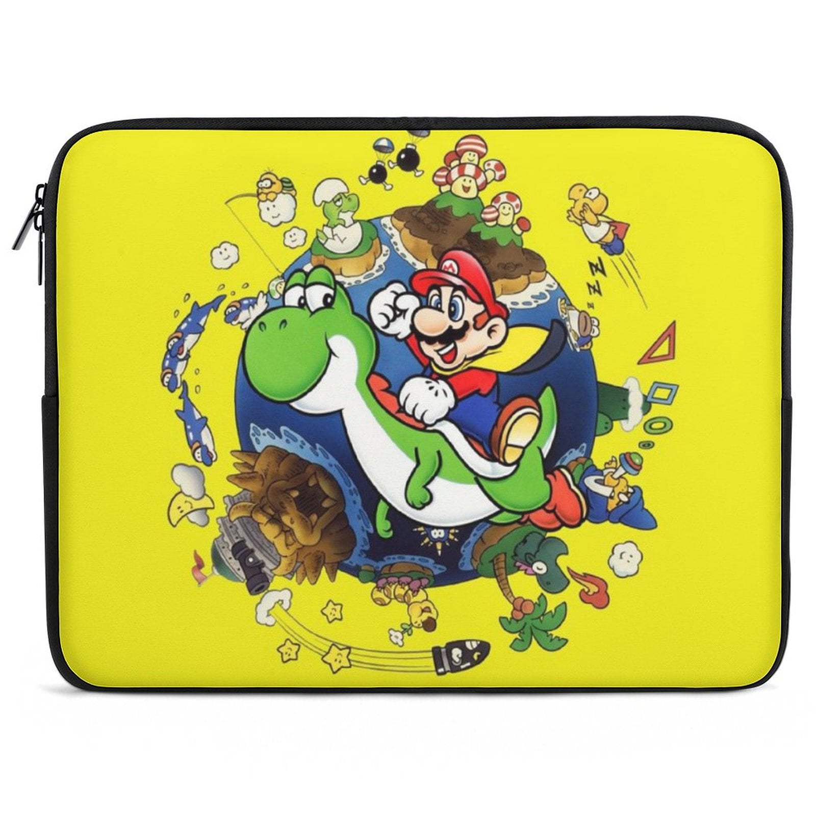 Super Mario Laptop Sleeve Lightweight Computer Cover Bag 17inch Durable ...