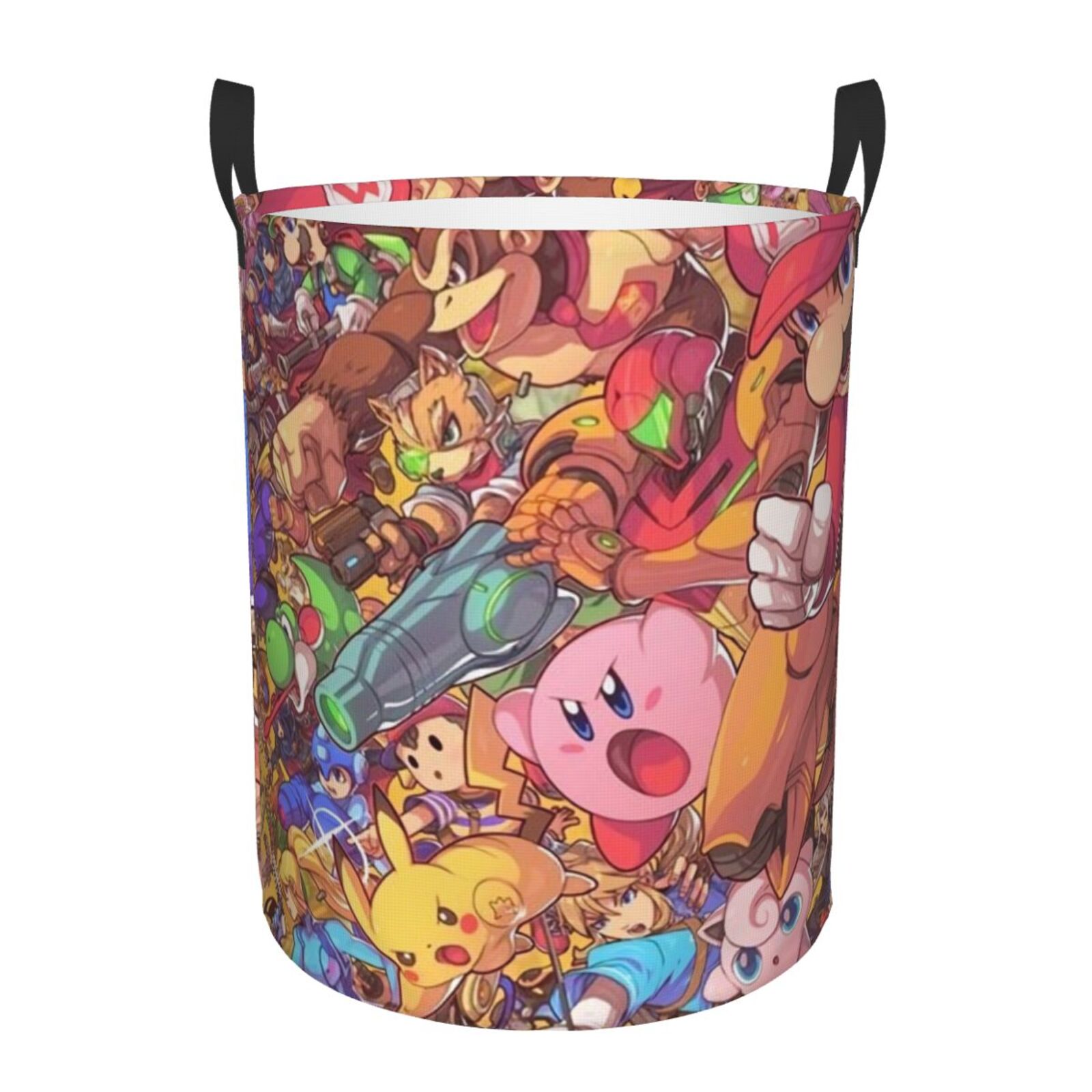 Super Mario Large Foldable Laundry Basket, Clothes Organizer ...