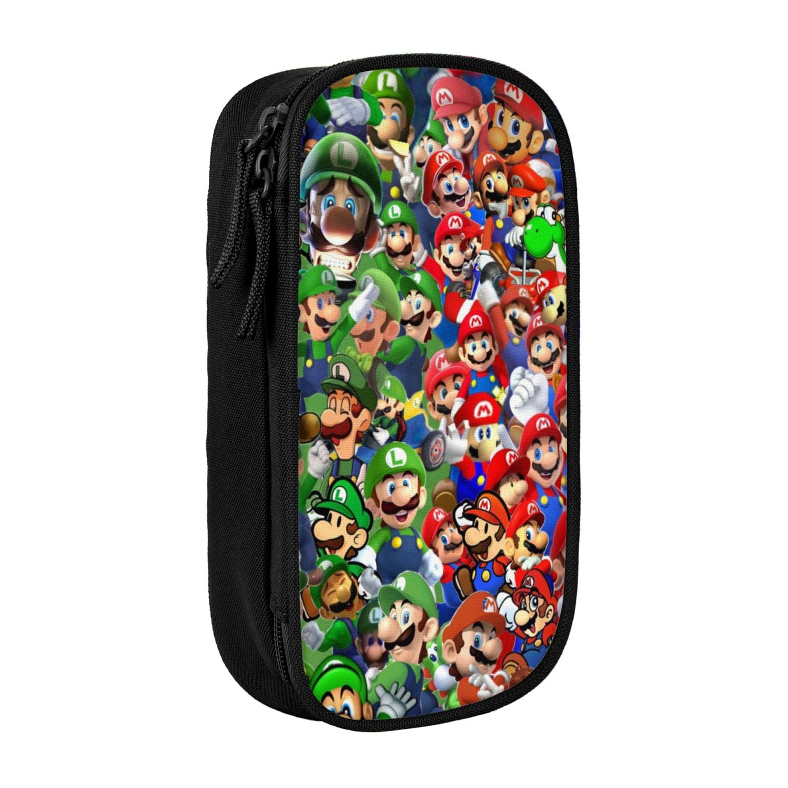 Super Mario Large Pencil Case, Durable Pencil Pouch with Big Capacity ...