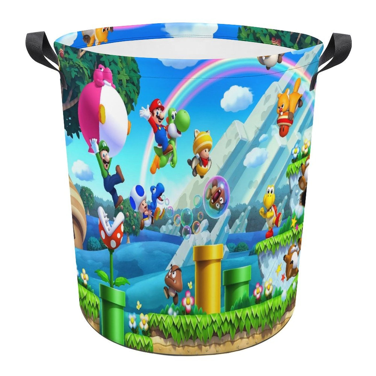 Super Mario Laundry Basket Cartoon Car Hampers for Laundry Kids Boys ...