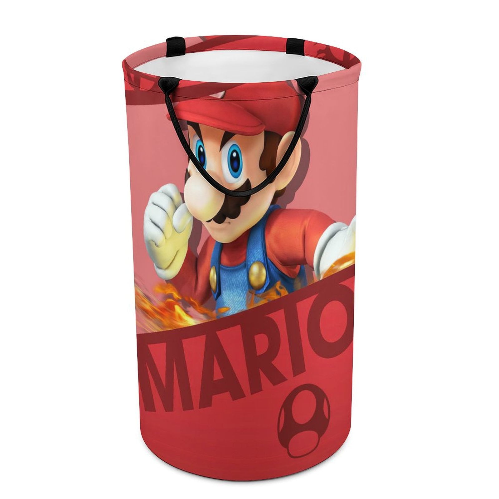 Super Mario Laundry Basket Hamper Holder Portable 86L Tall Collapsible ...