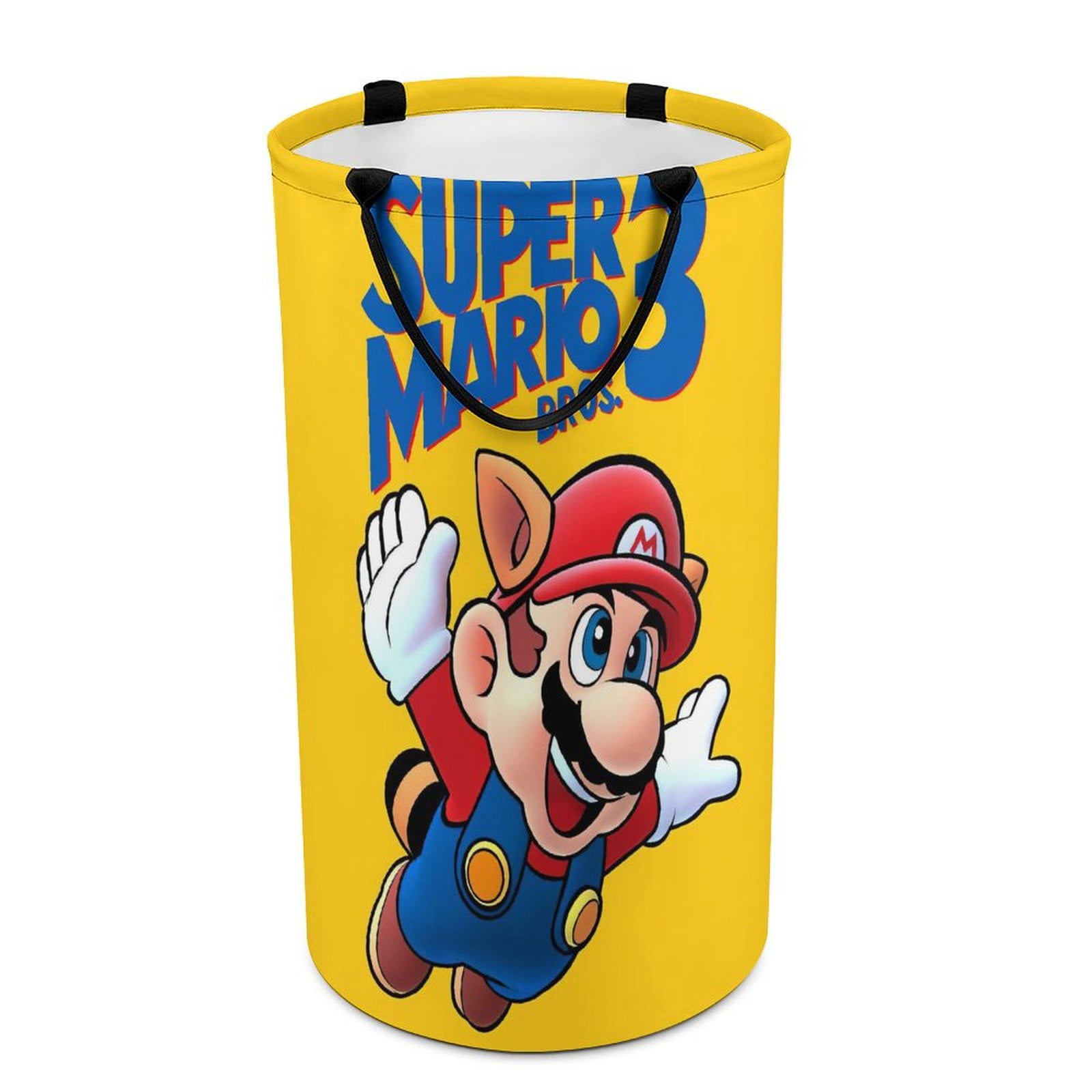 Super Mario Laundry Basket Hamper Holder Portable 86L Tall Collapsible ...