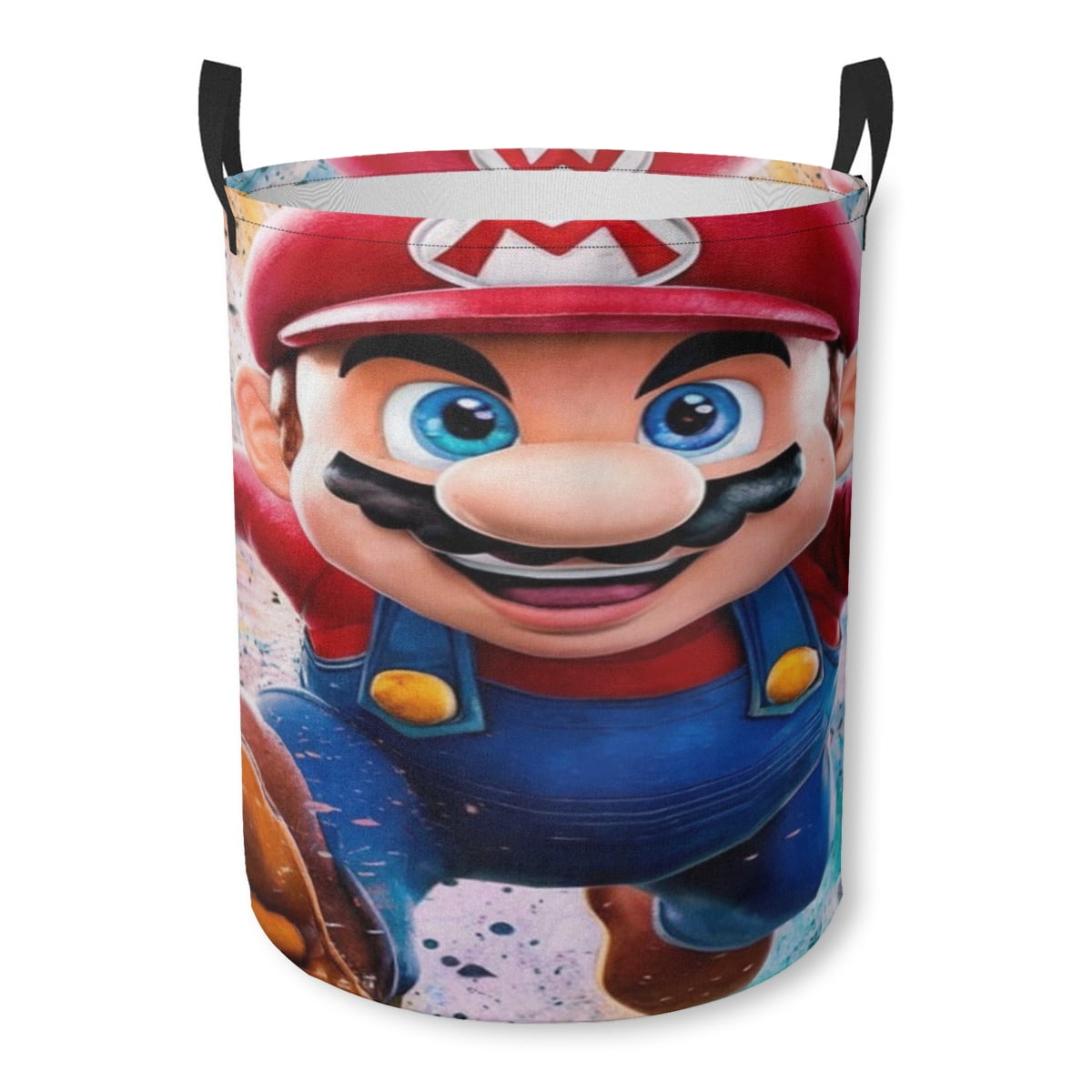 Super Mario Laundry Basket with Handle Cartoon Animal Laundry Basket Toy Storage Box Foldable ...
