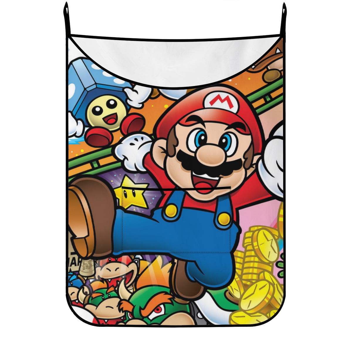 Super Mario Laundry Basket with Handle Cartoon Animal Laundry Basket ...
