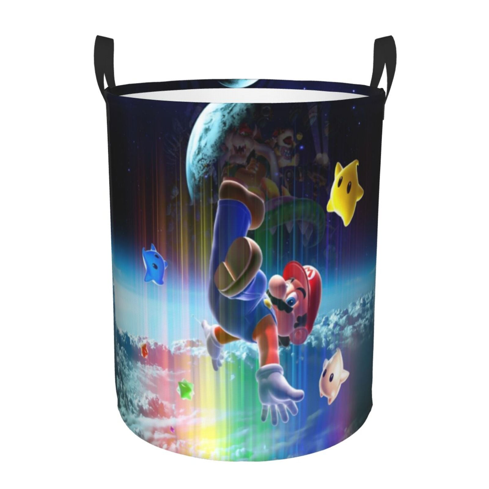 Super Mario Laundry Hamper Laundrys Basket Waterproof Durable Portable ...