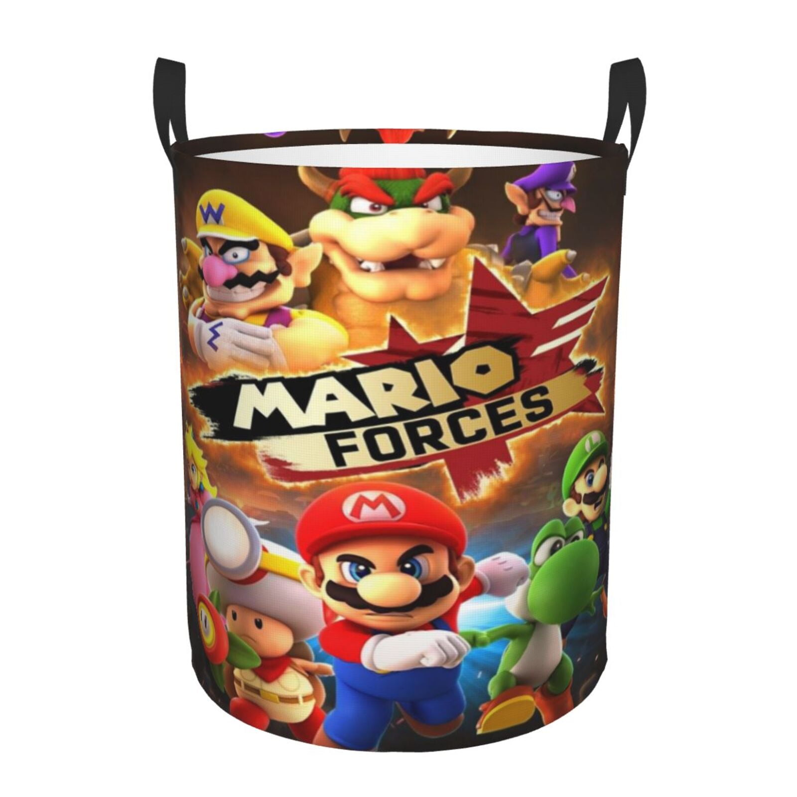 Super Mario Laundry Hamper Laundrys Basket Waterproof Durable Portable ...