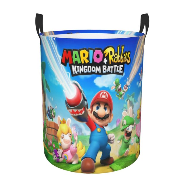 Super Mario Laundry Hamper Laundrys Basket Waterproof Durable Portable ...
