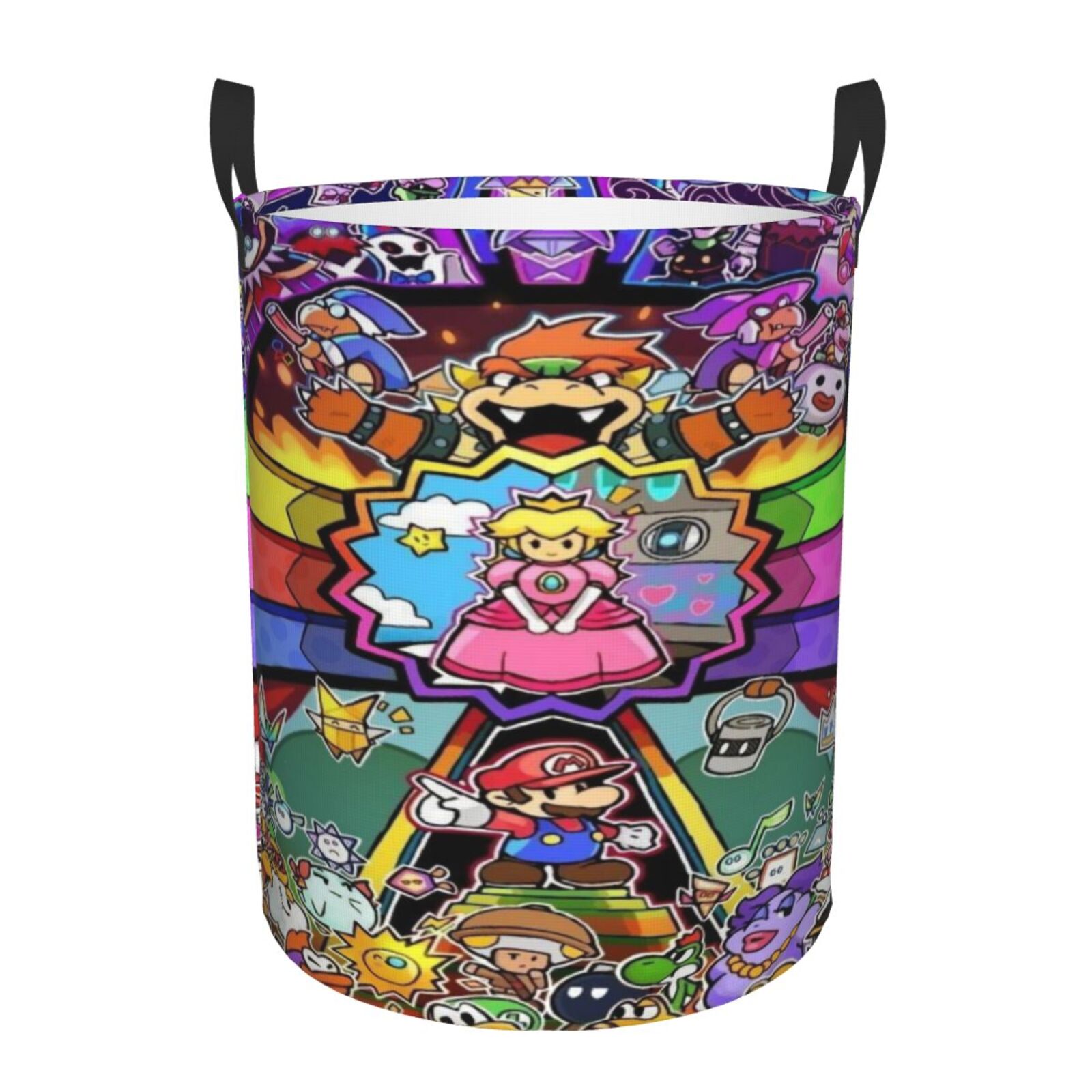 Super Mario Laundry Hamper Laundrys Basket Waterproof Durable Portable ...