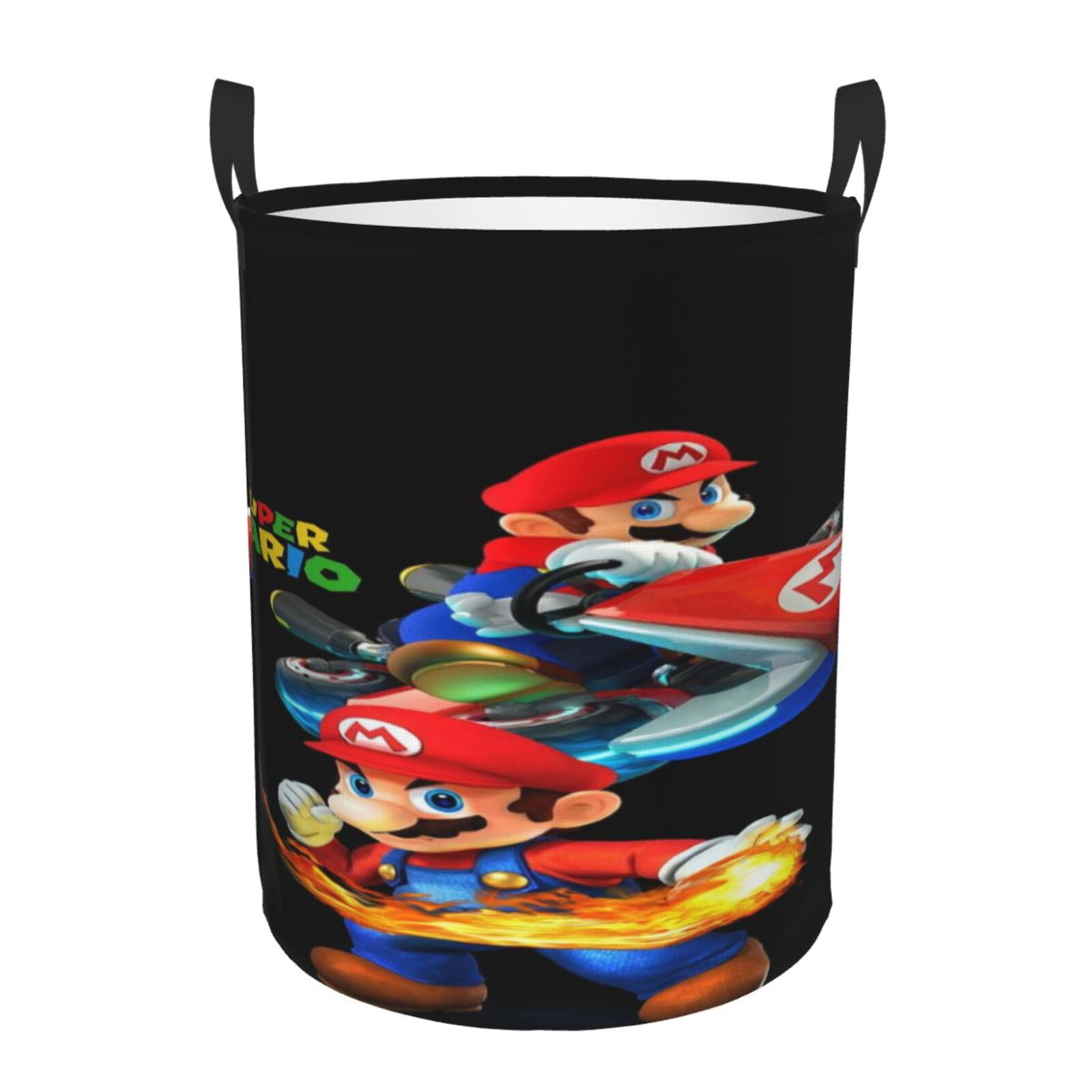 Super Mario Laundry Hamper Laundrys Basket Waterproof Durable Portable ...