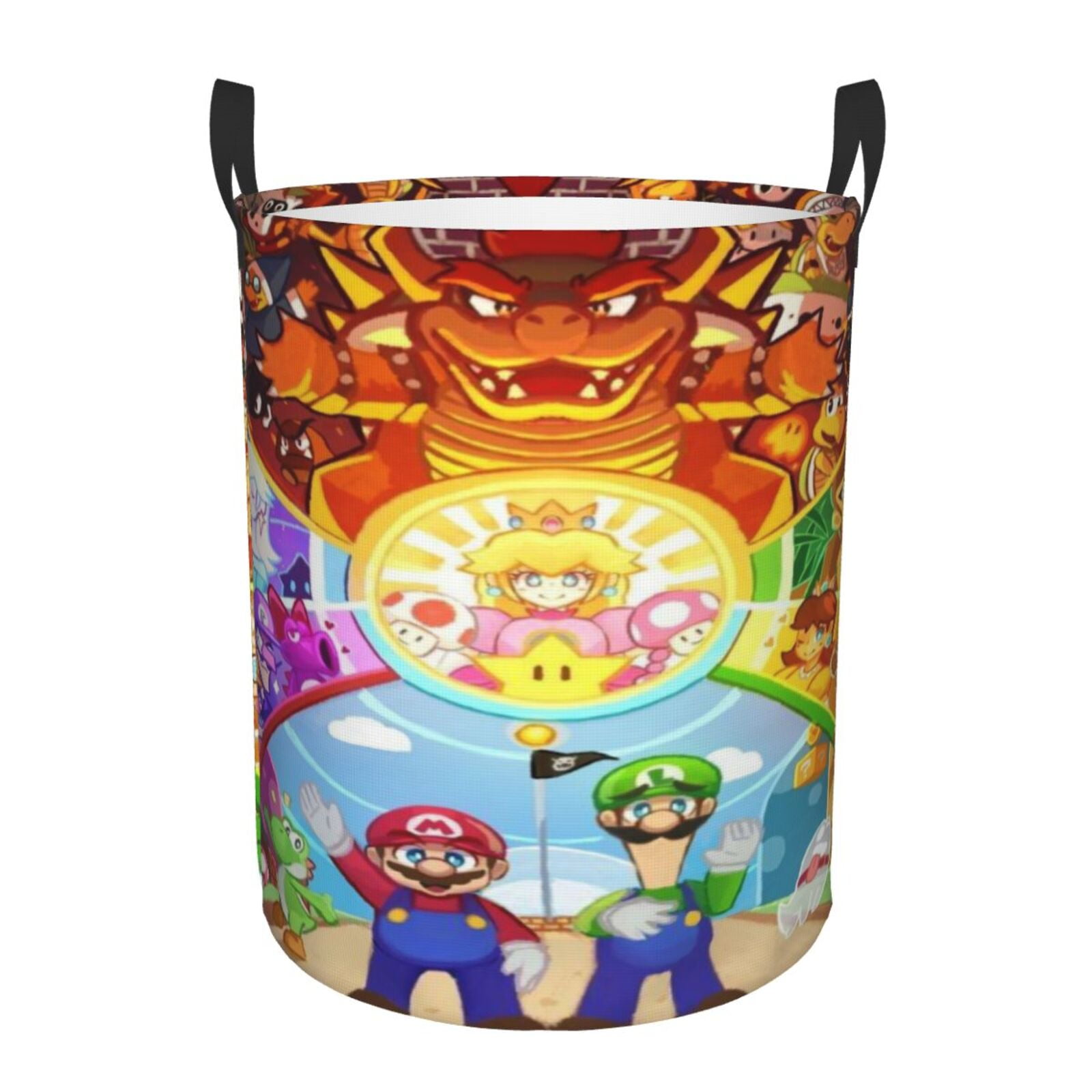 Super Mario Laundry Hamper Laundrys Basket Waterproof Durable Portable ...