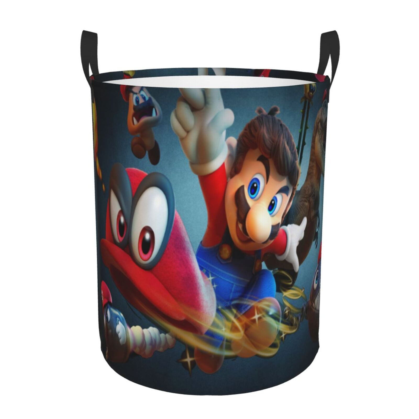 Super Mario Laundry Hamper Laundrys Basket Waterproof Durable Portable ...