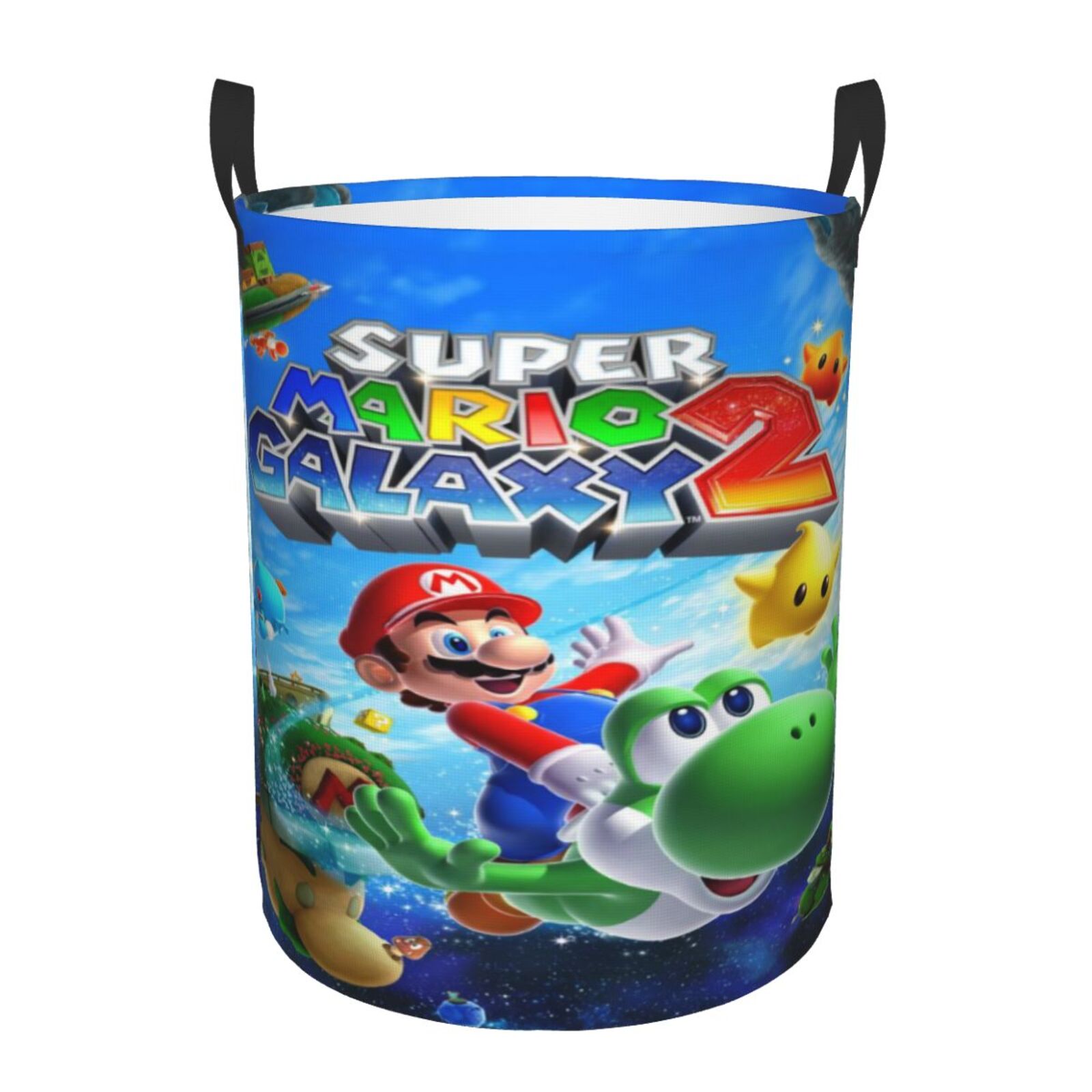 Super Mario Laundry Hamper Laundrys Basket Waterproof Durable Portable ...