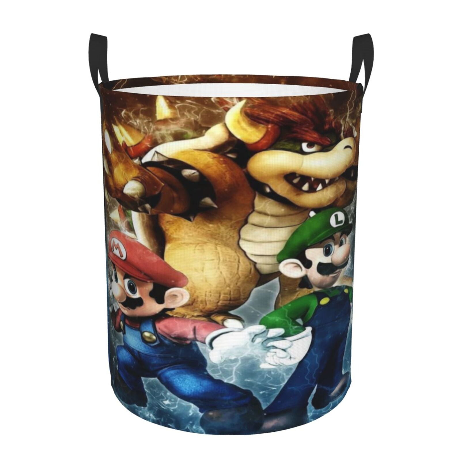 Super Mario Laundry Hamper Laundrys Basket Waterproof Durable Portable ...